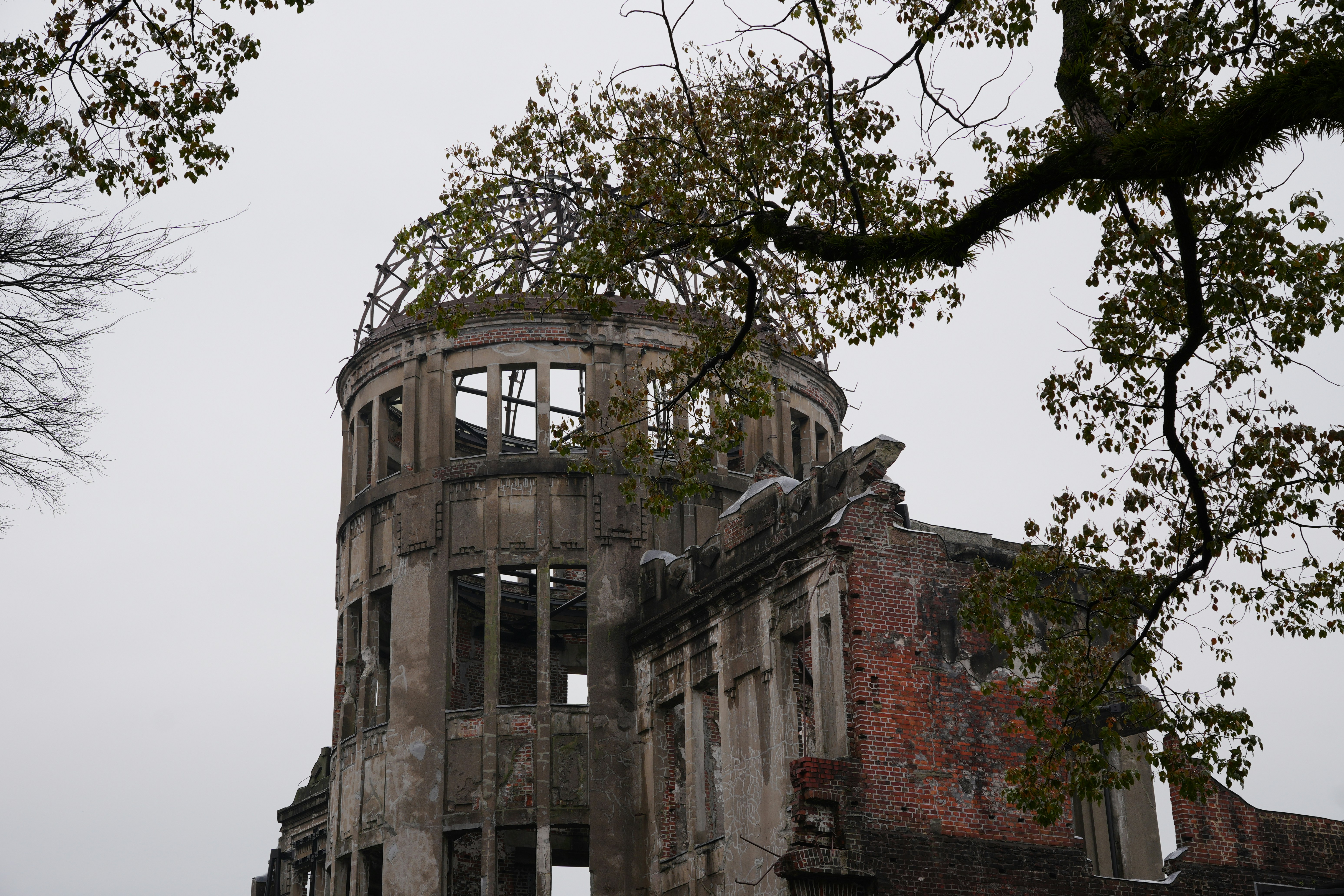 Round-Ruin Under Gray Skies: A Quiet Monument in Decay