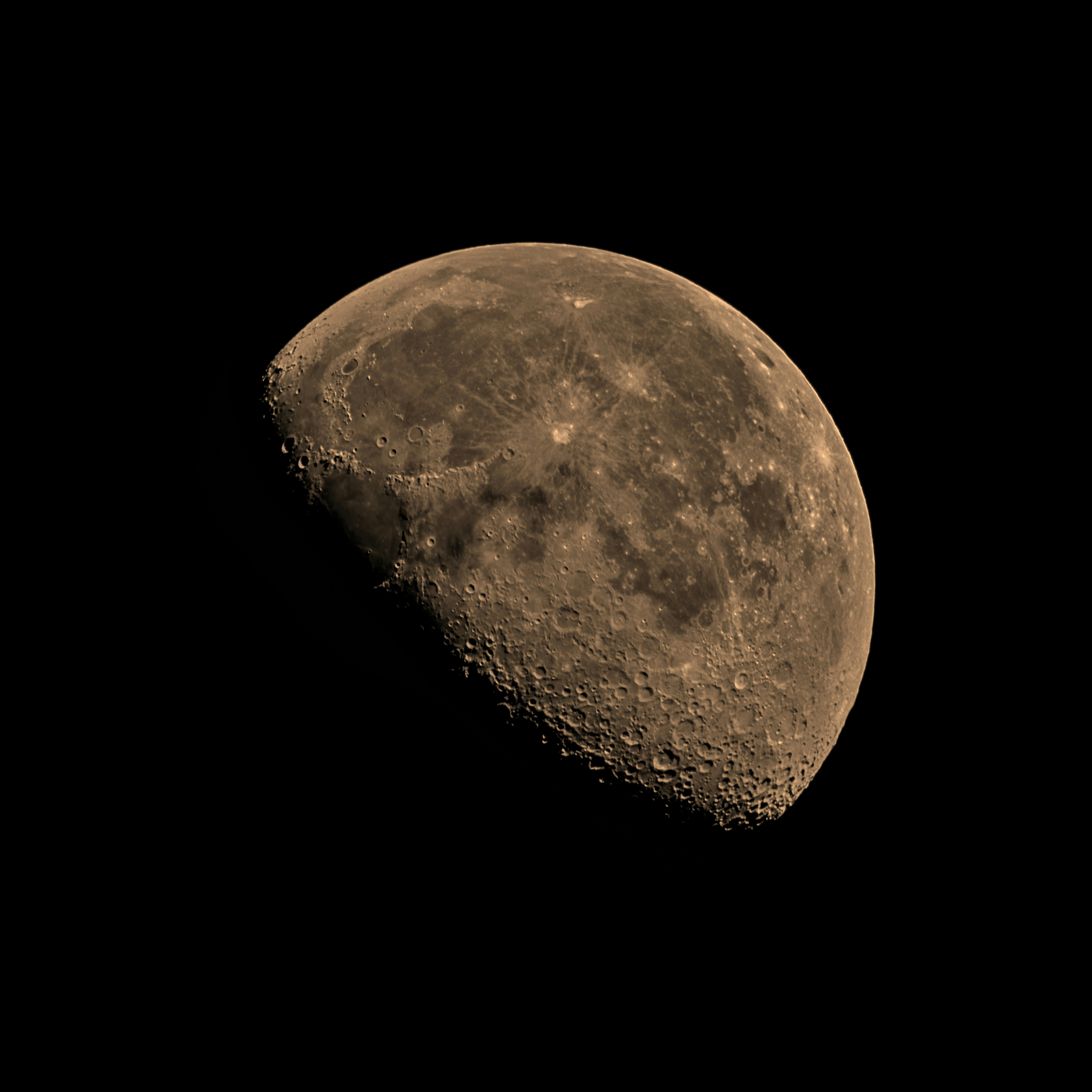 A close up of a half moon in the sky photo – Free Moon Image on Unsplash