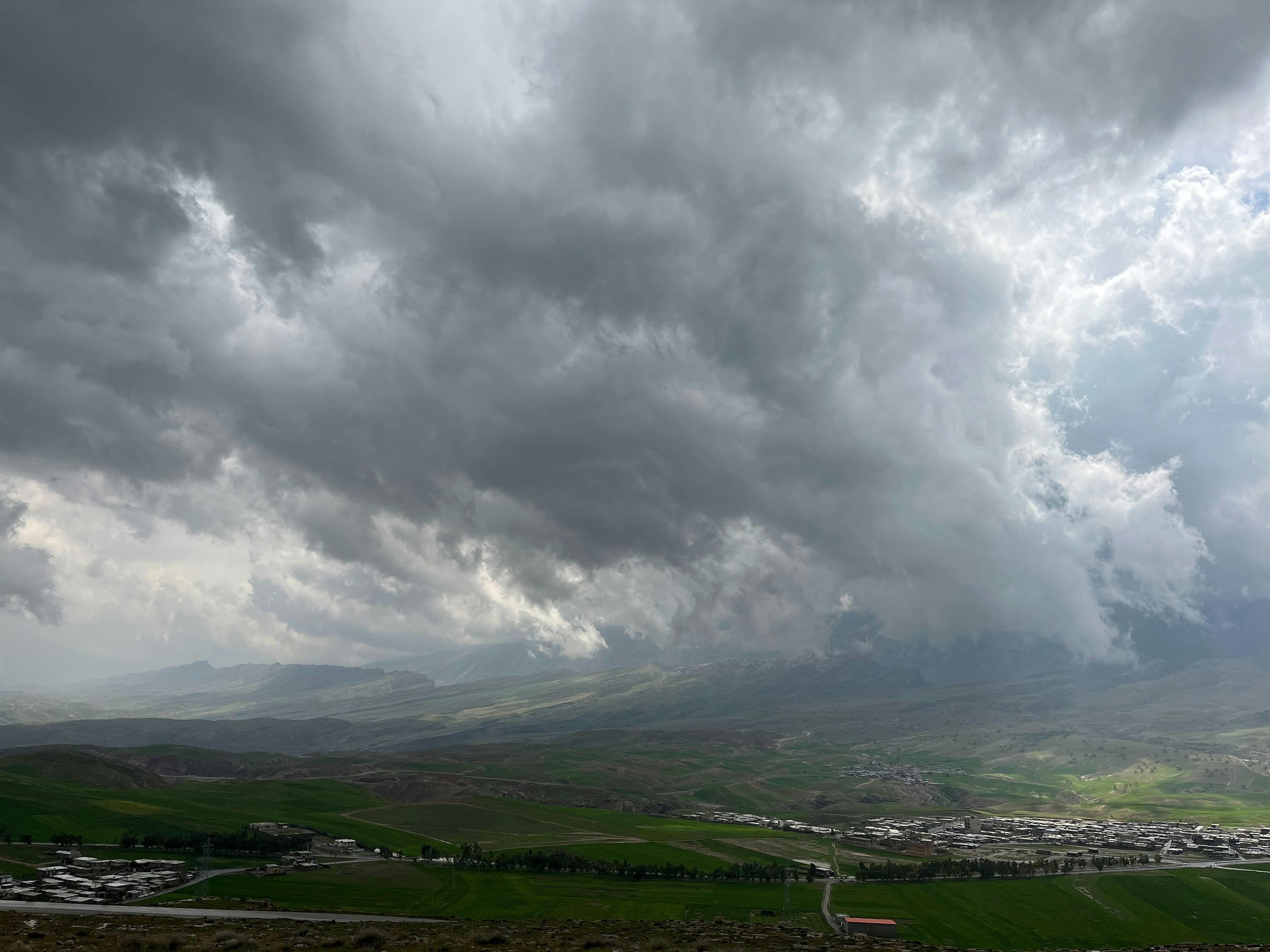 Stormfront Over the Verdant Valley