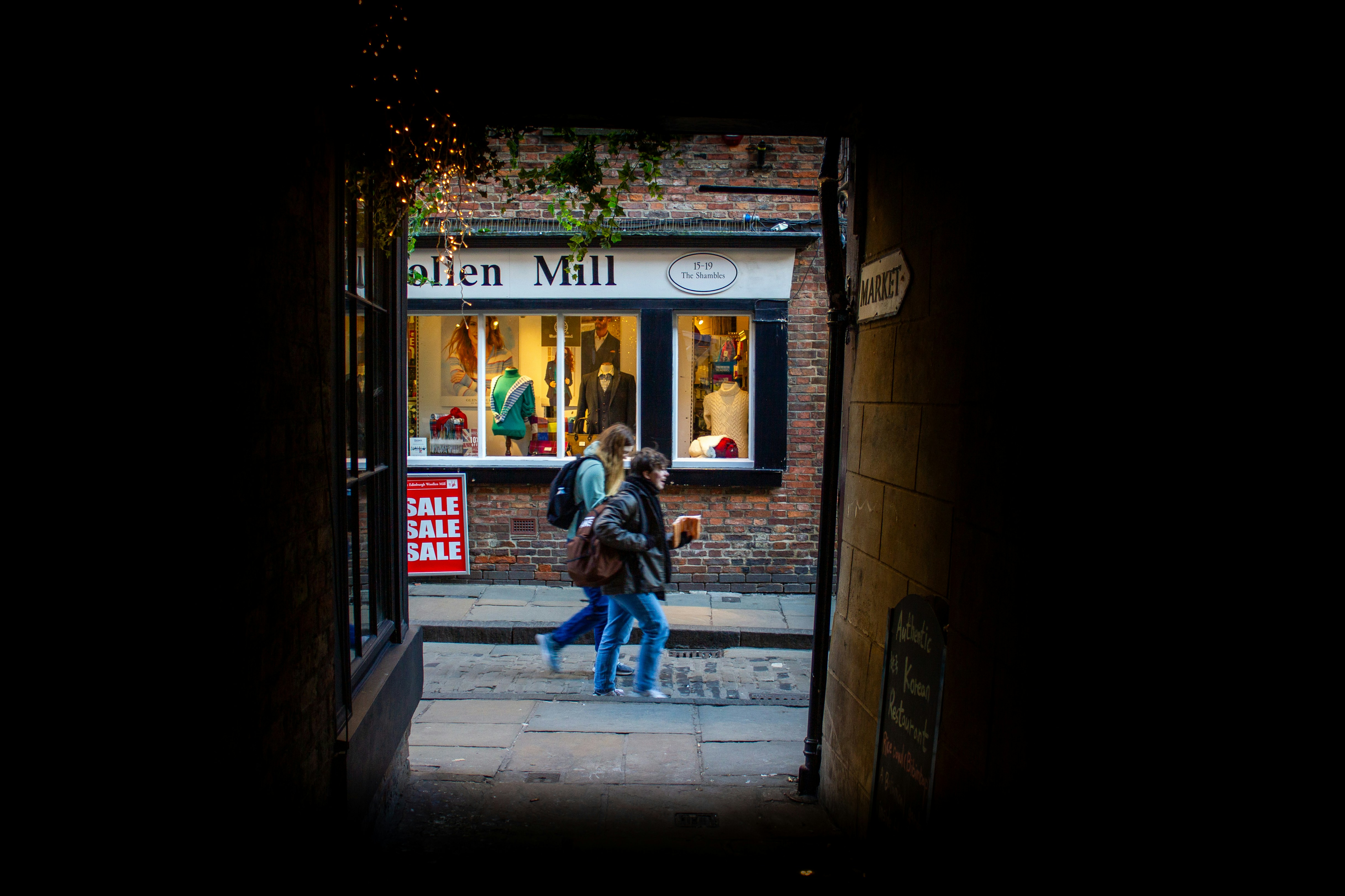 Through the Frame: Street Life Beyond the Market Window