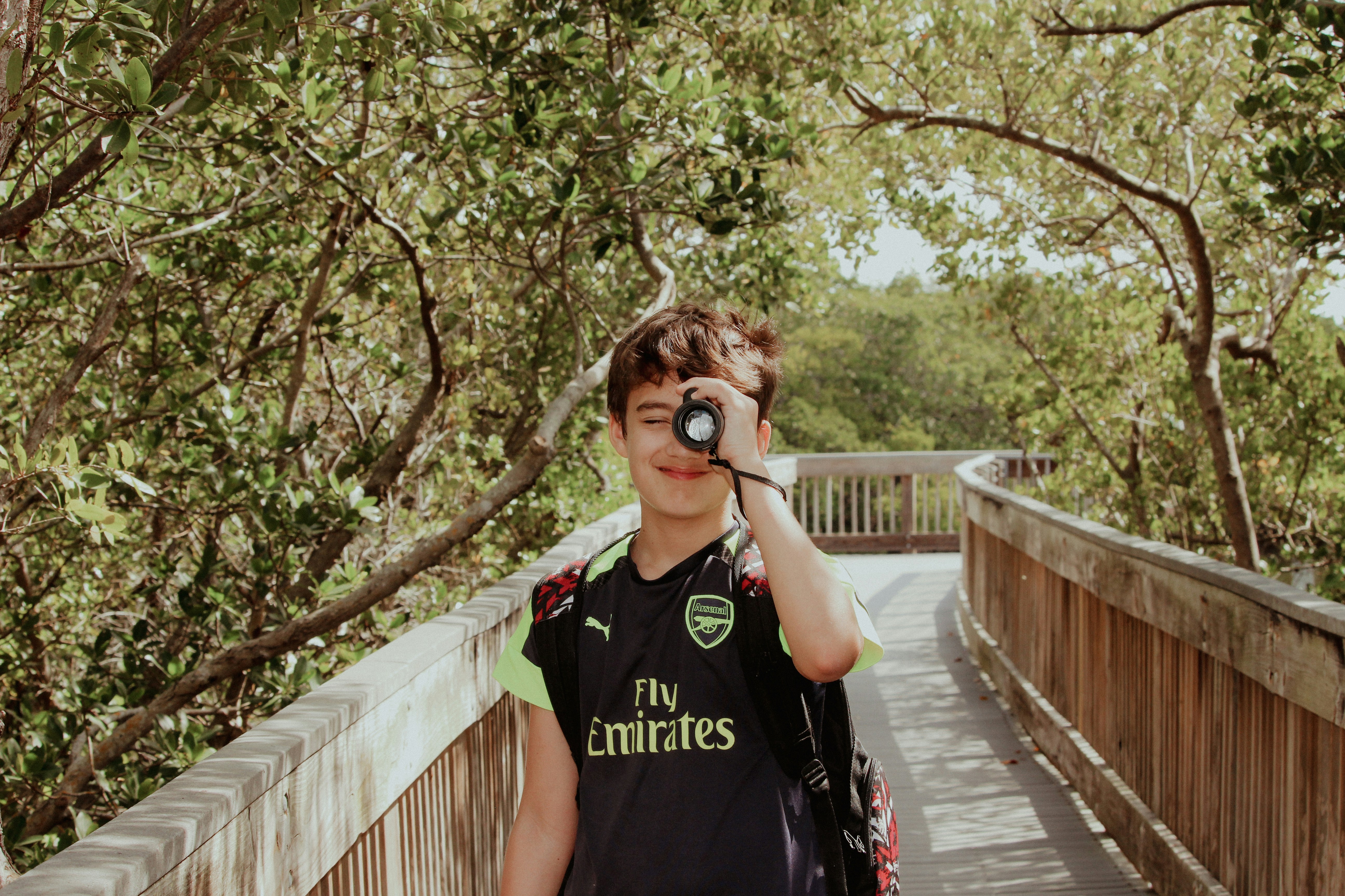 A Young Explorer Behind the Lens