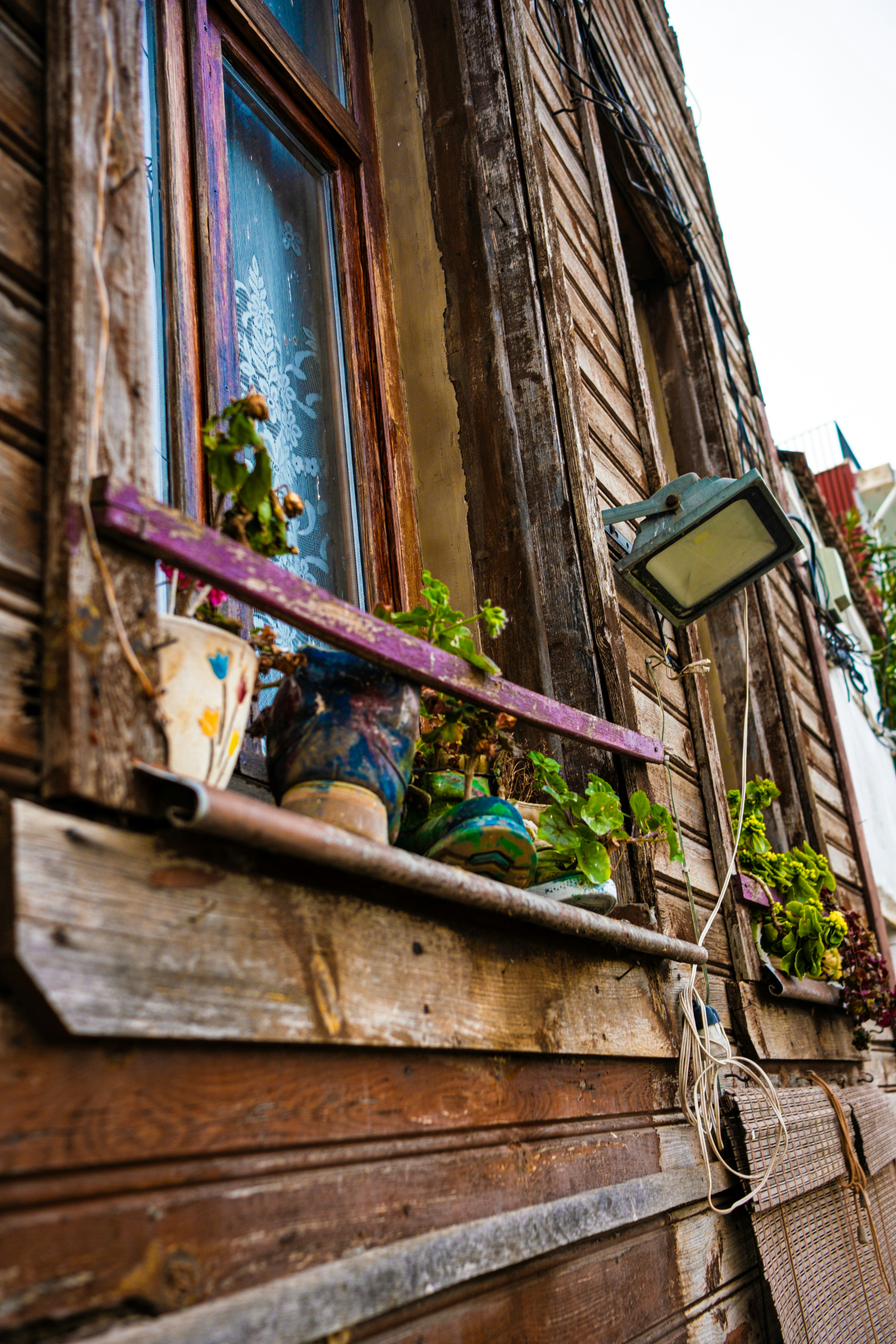 antique wooden house in istanbul