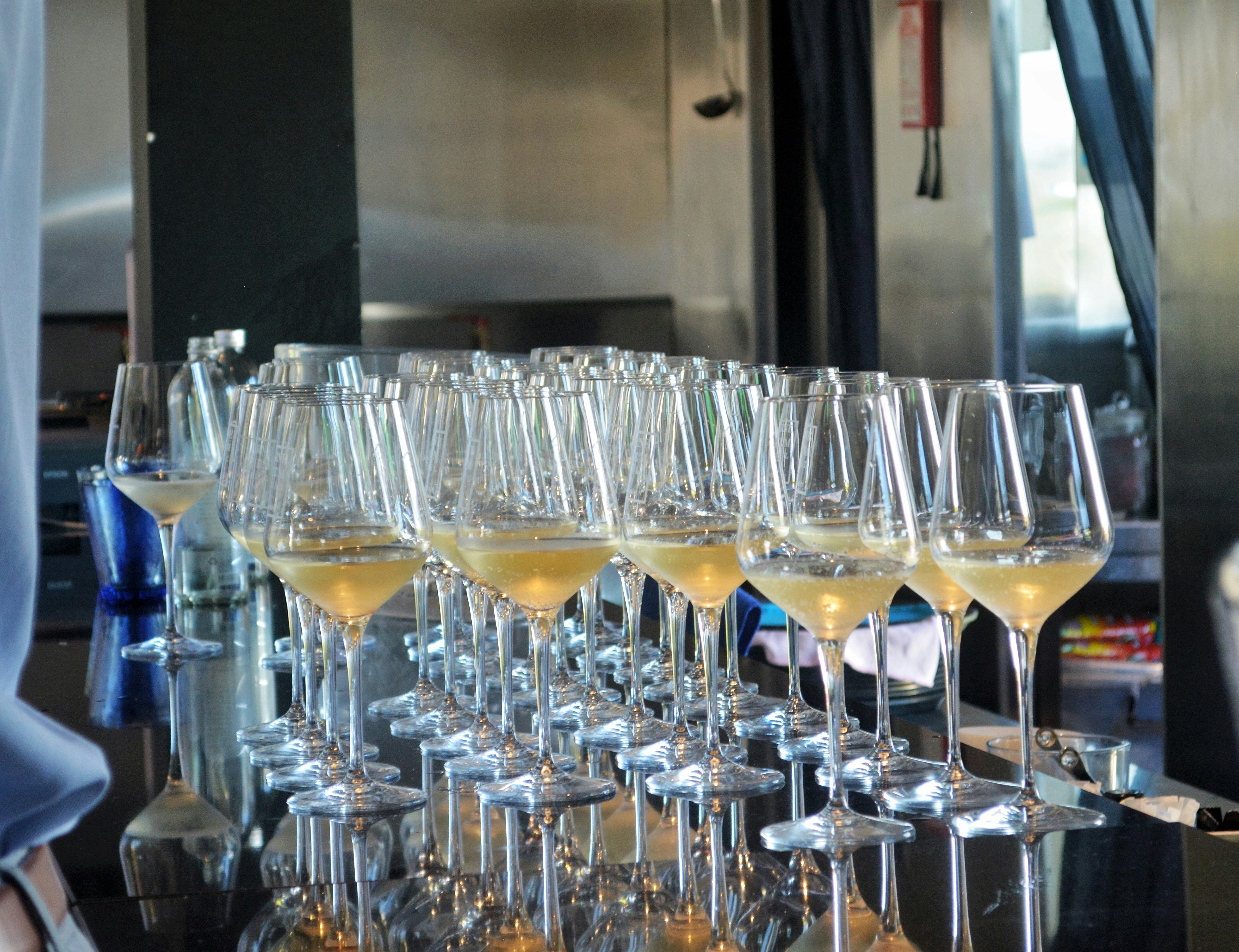 Symphony of Glass: A Toast to Elegance