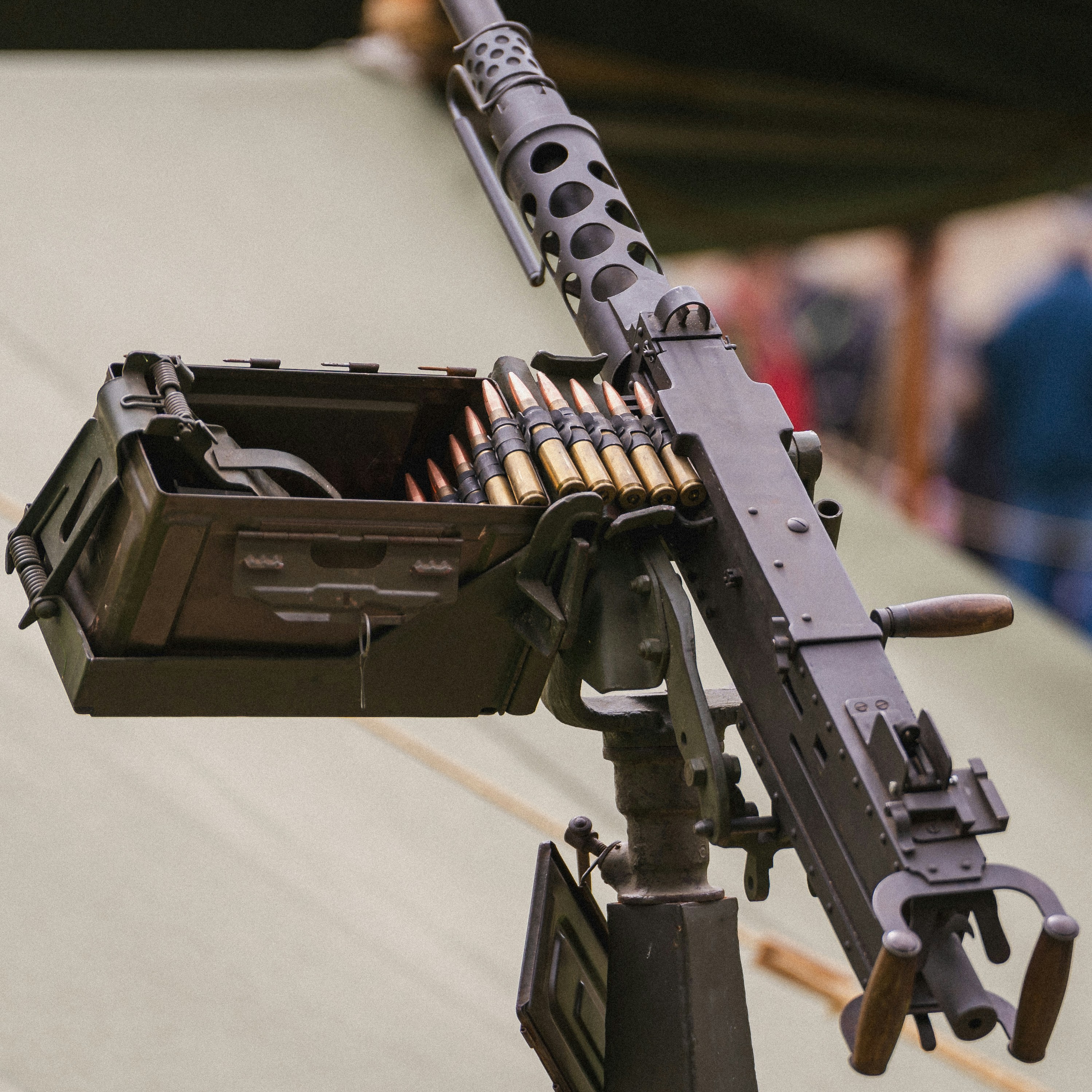 Cartridge Cadence: A Field-Ready Belt-Fed Rifle in Focus