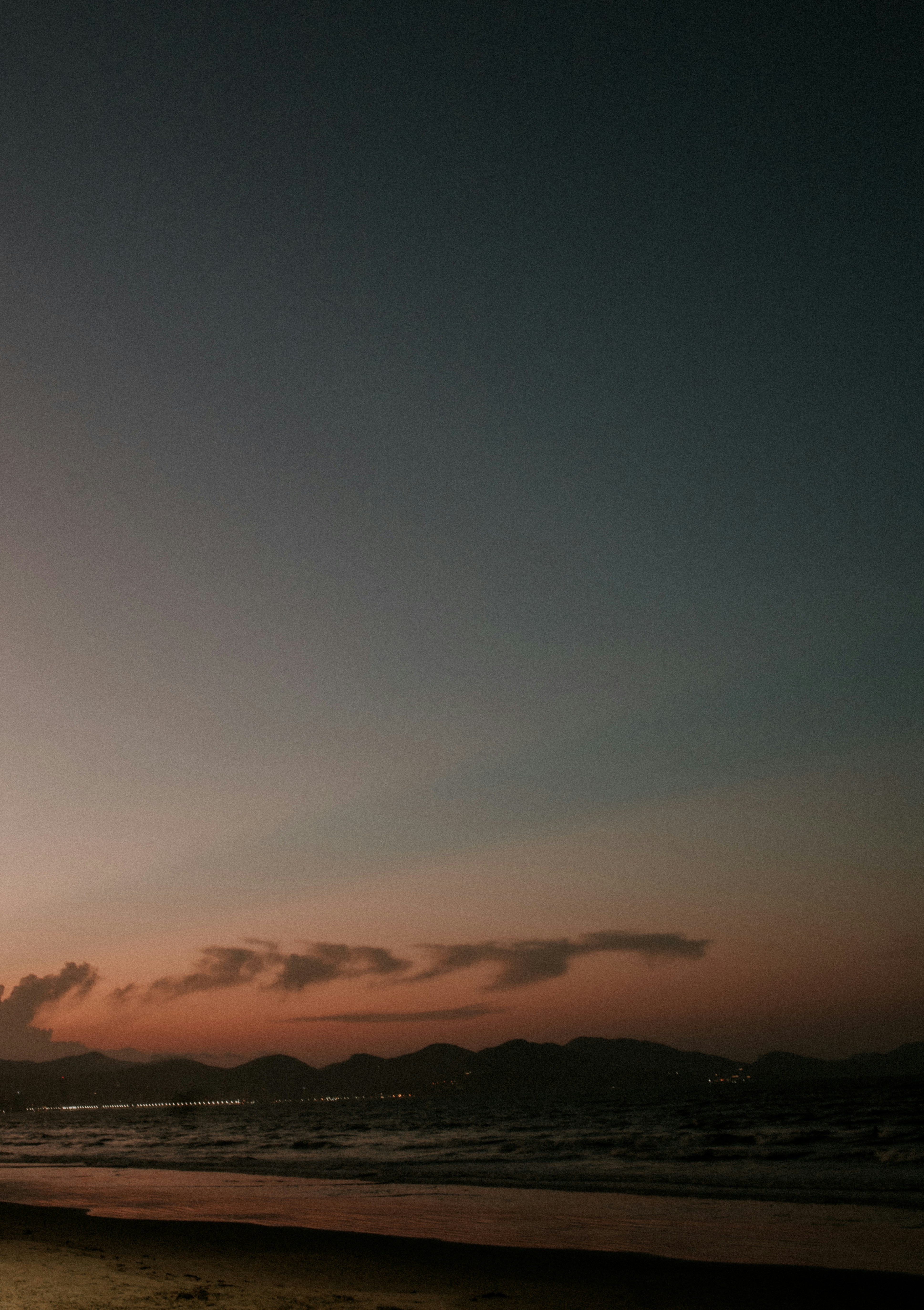 Twilight's Embrace Over the Horizon