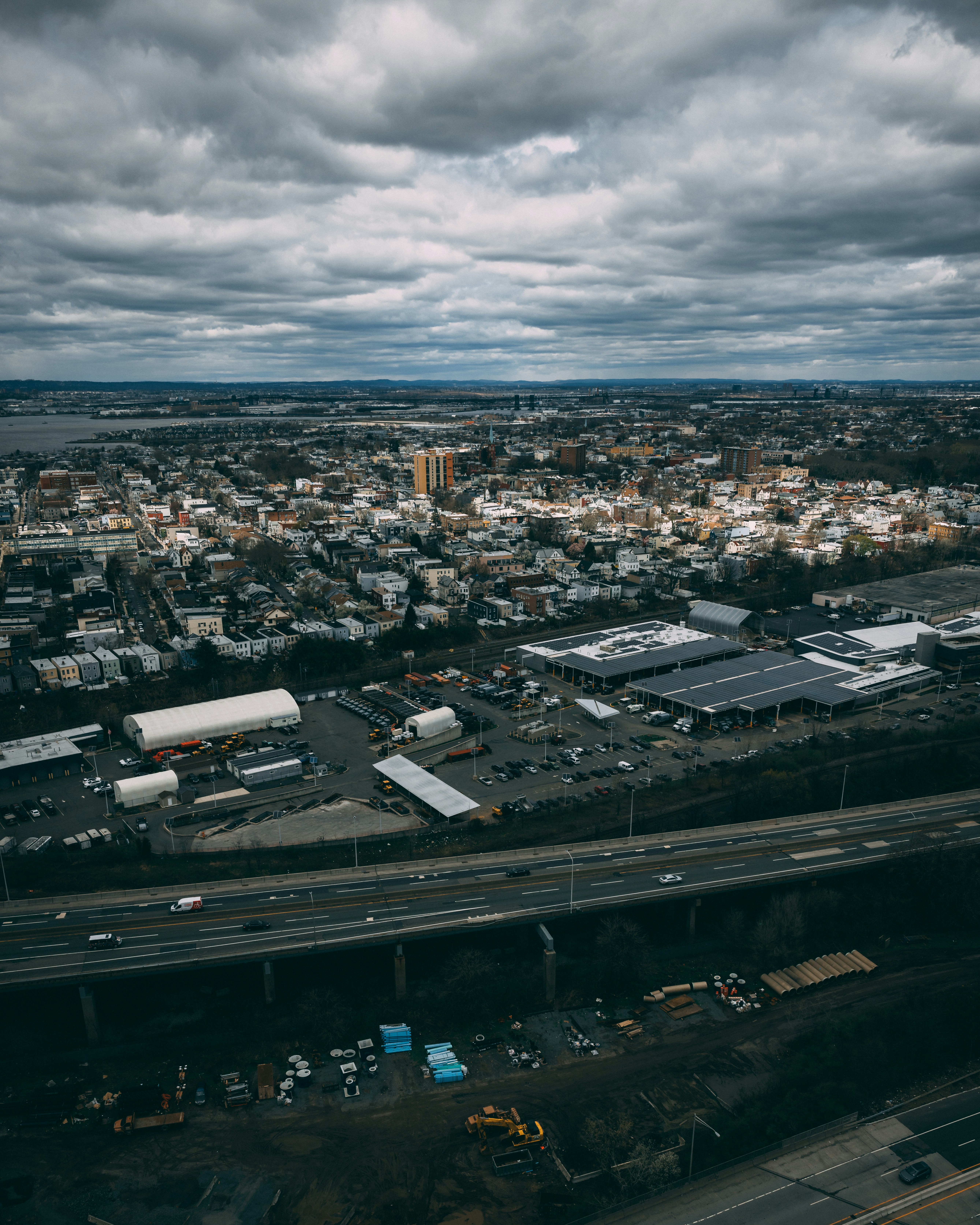 Urban Tapestry: A City’s Pulse from Above