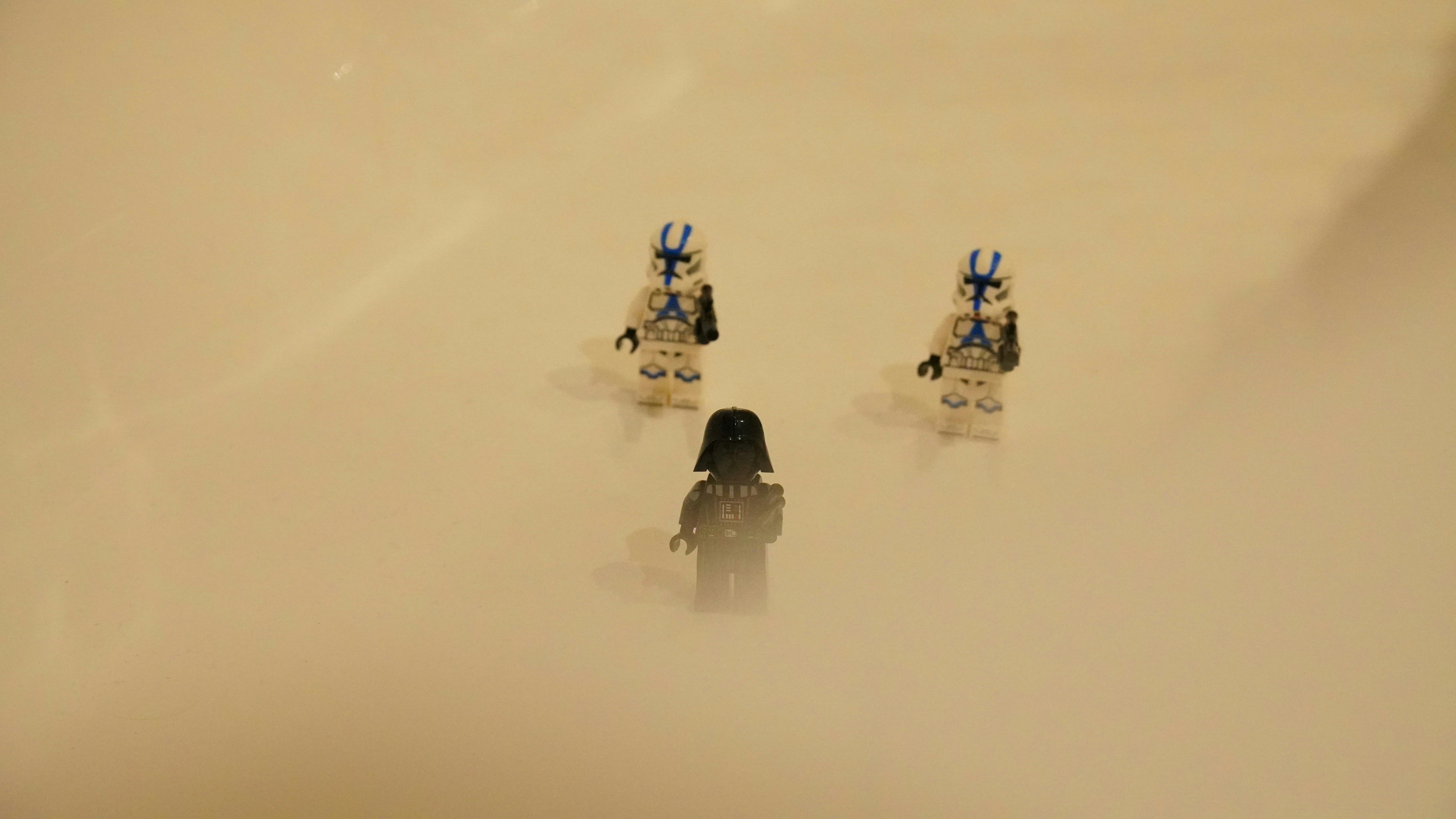 A couple of legos that are standing in the snow photo – Free Disney ...