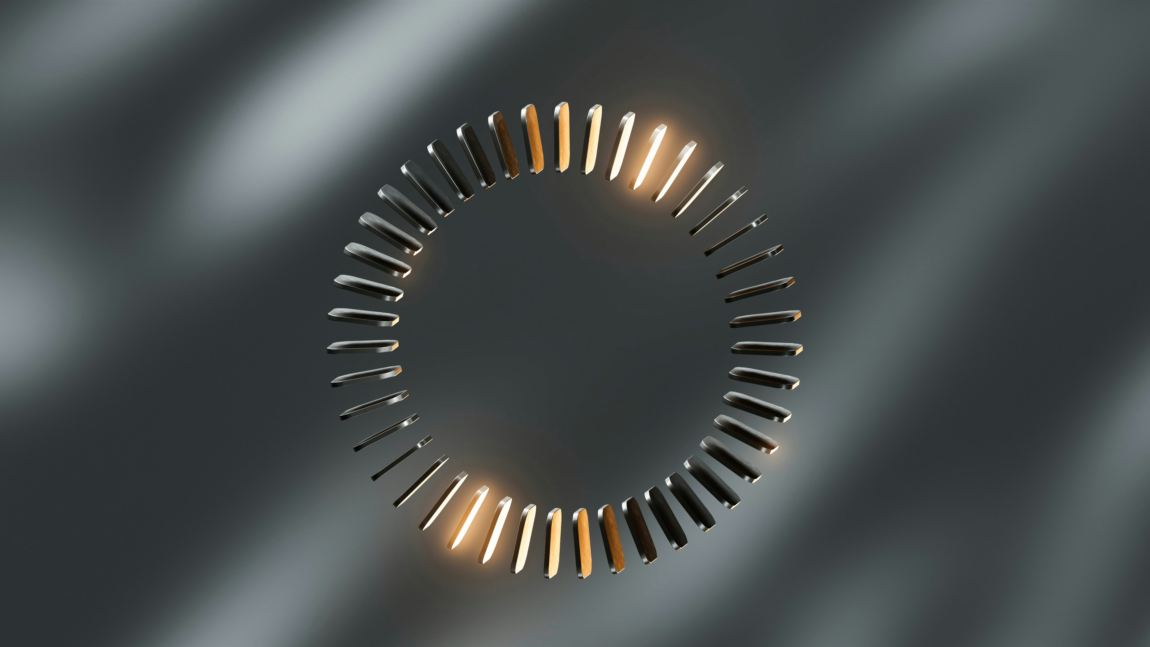 A circular metal object on a gray background photo – Free Jewelry Image ...