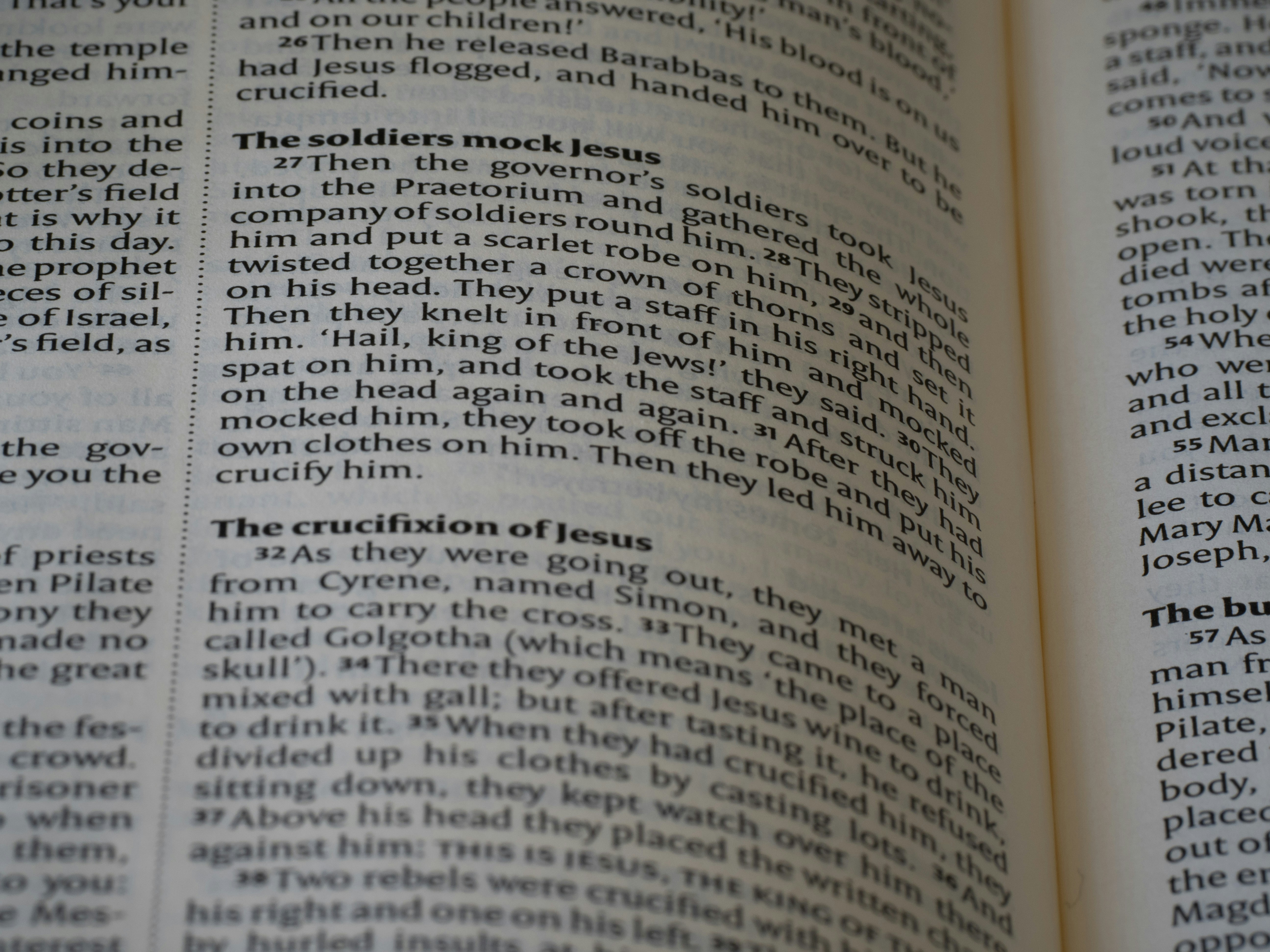 A close up of an open book with text photo – Free Text Image on Unsplash