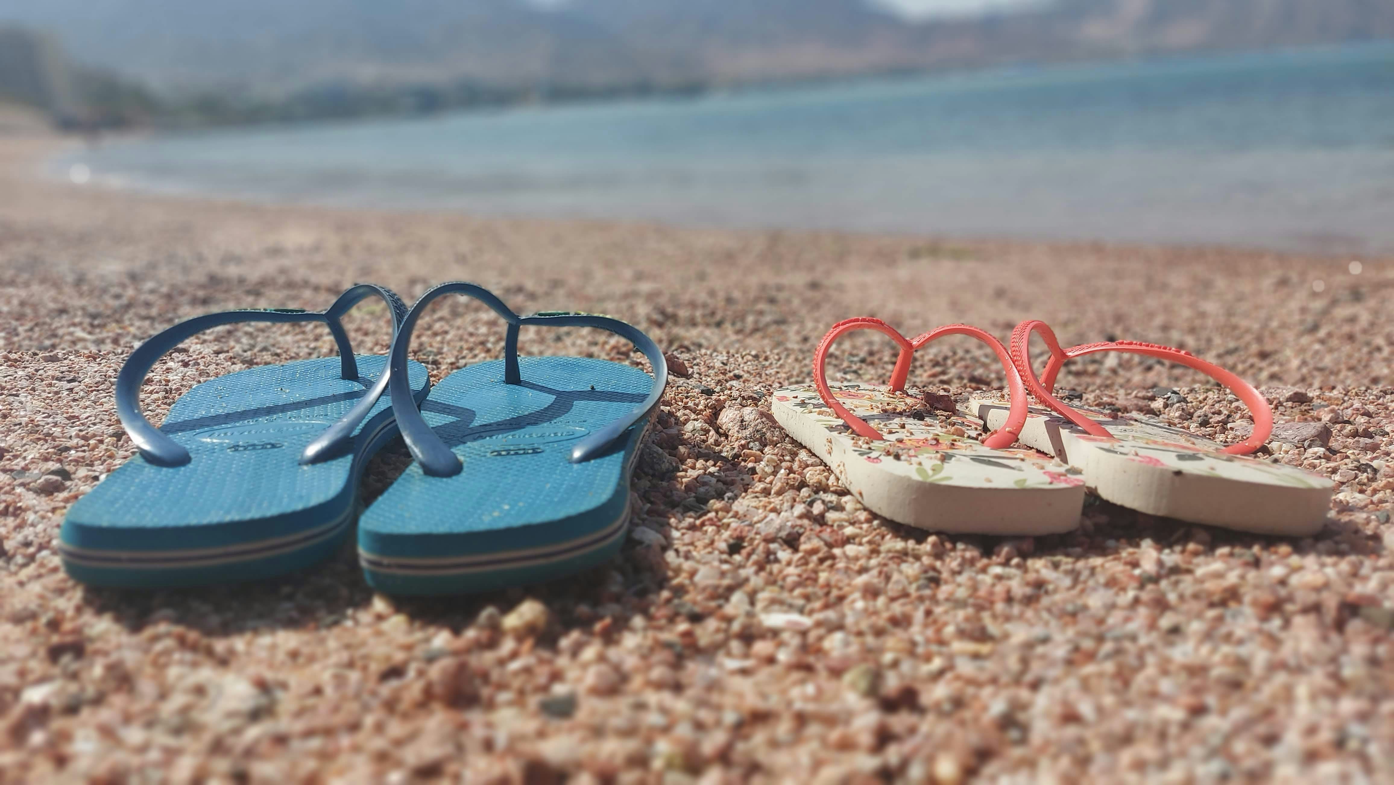 Footprints of Summer: A Tale of Two Flip-Flops