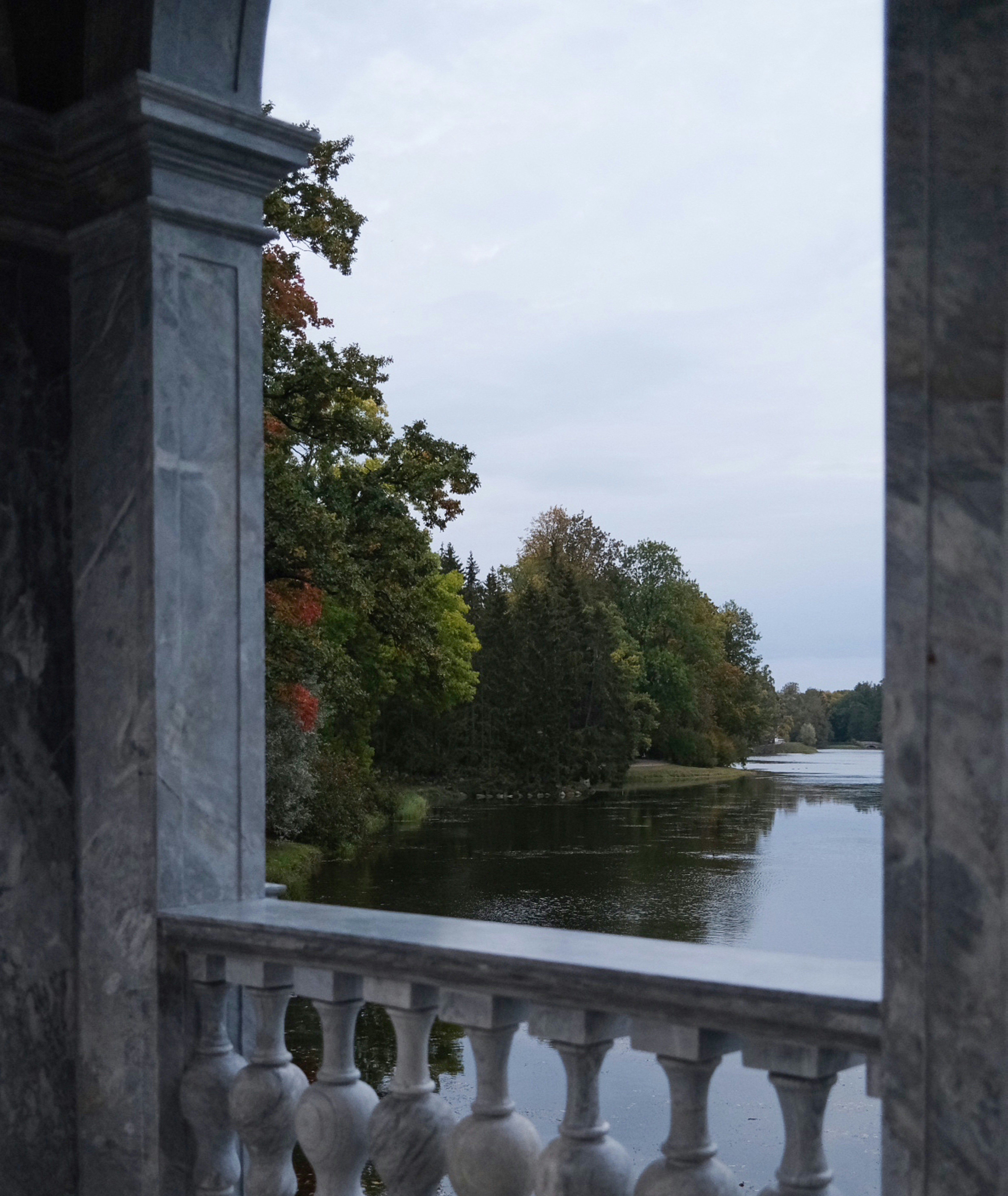 A view of a body of water from a balcony photo – Free Saint petersburg ...