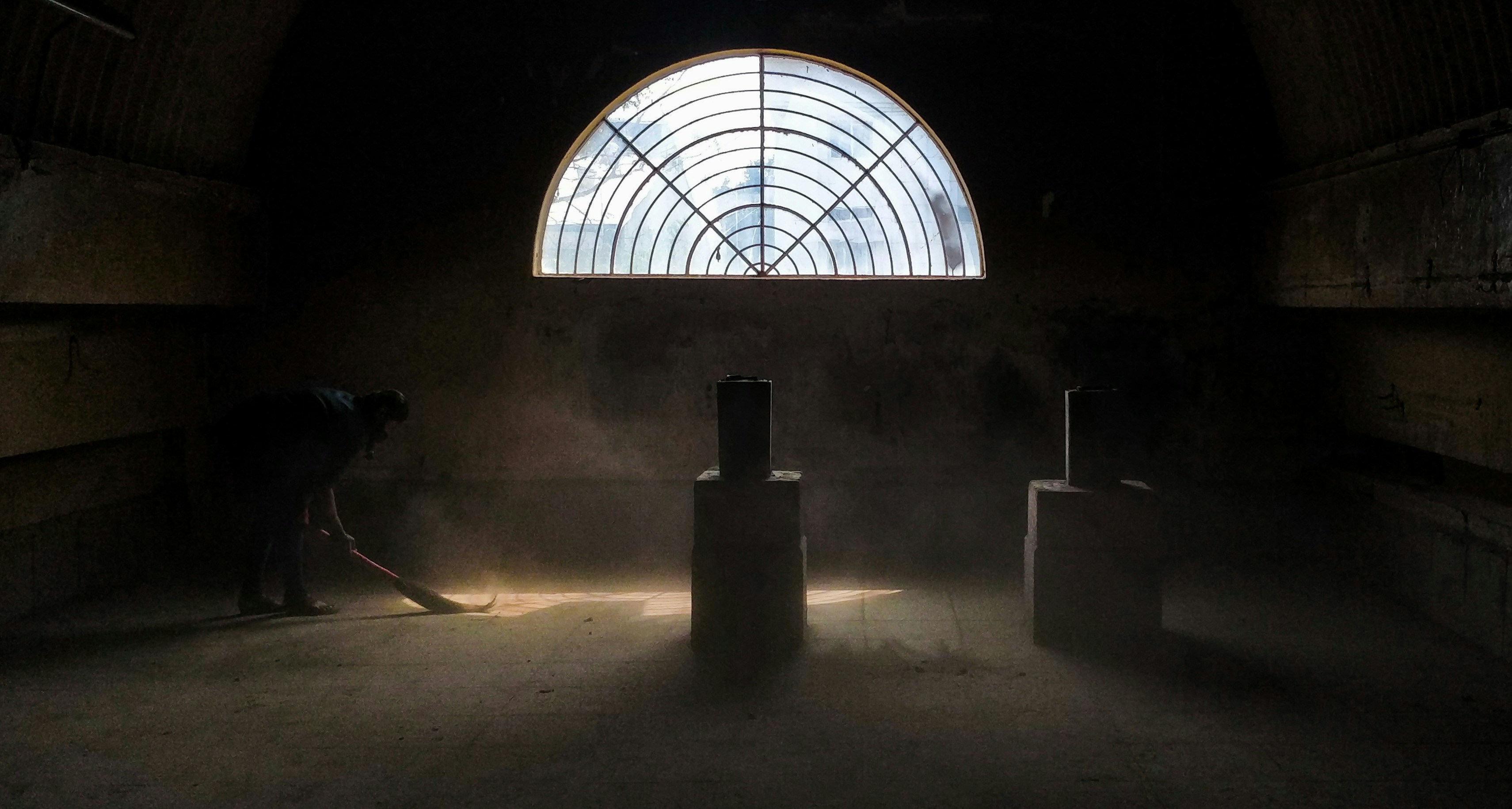 Echoes of Solitude: A Dusty Sanctuary