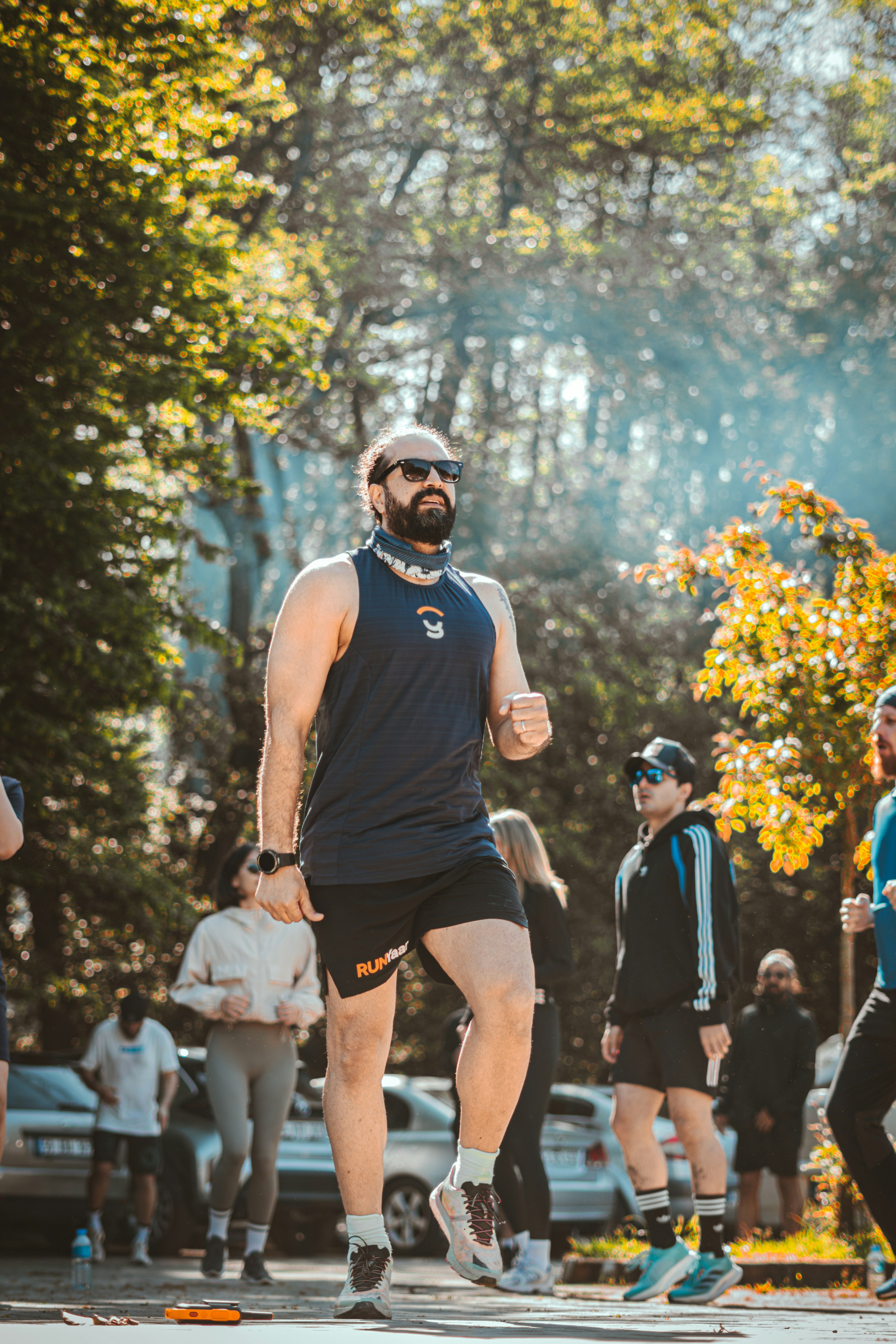 A man with a beard running in a race photo – Free İstanbul Image on ...