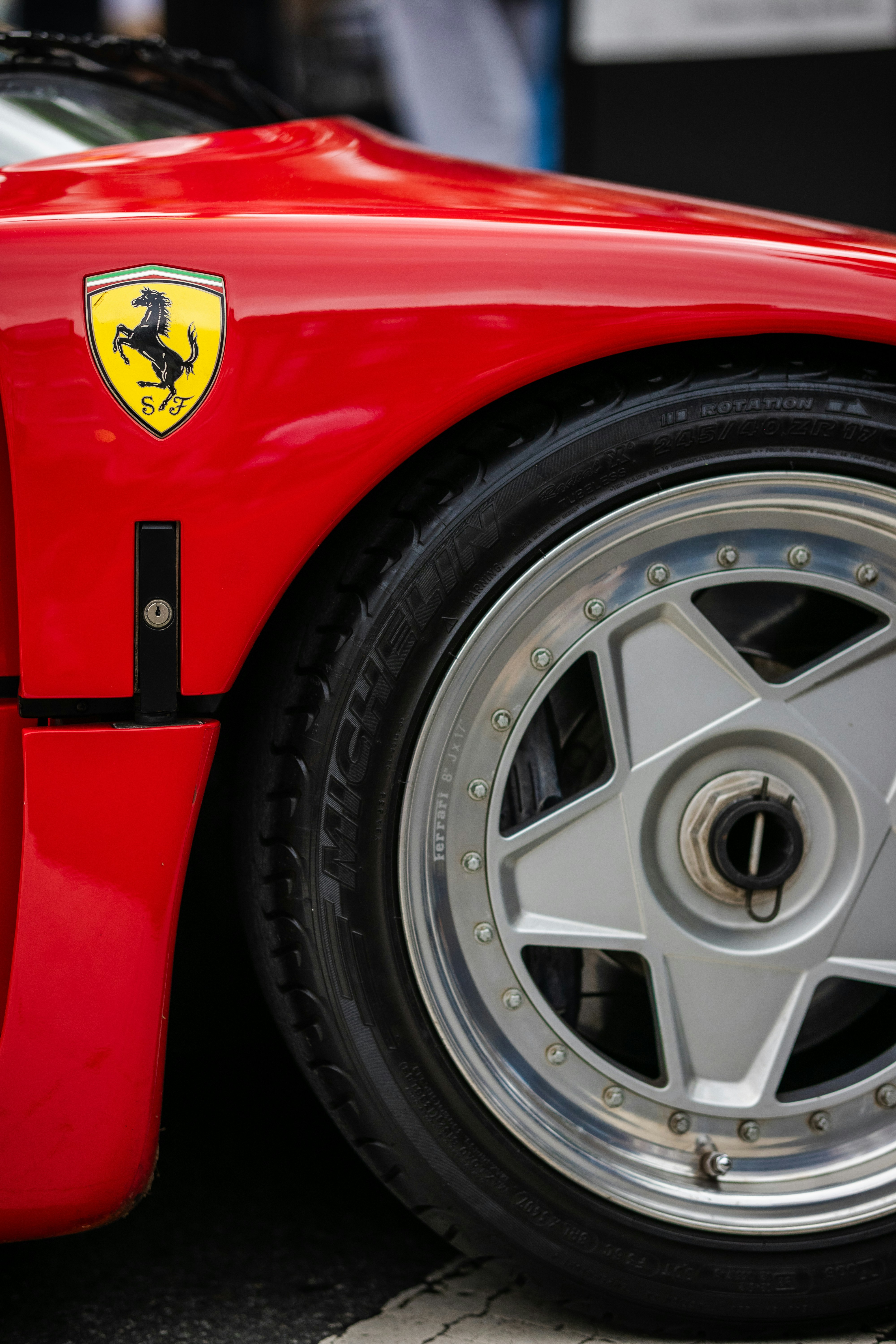 A close up of a red ferrari sports car photo – Free Alexandria Image on ...