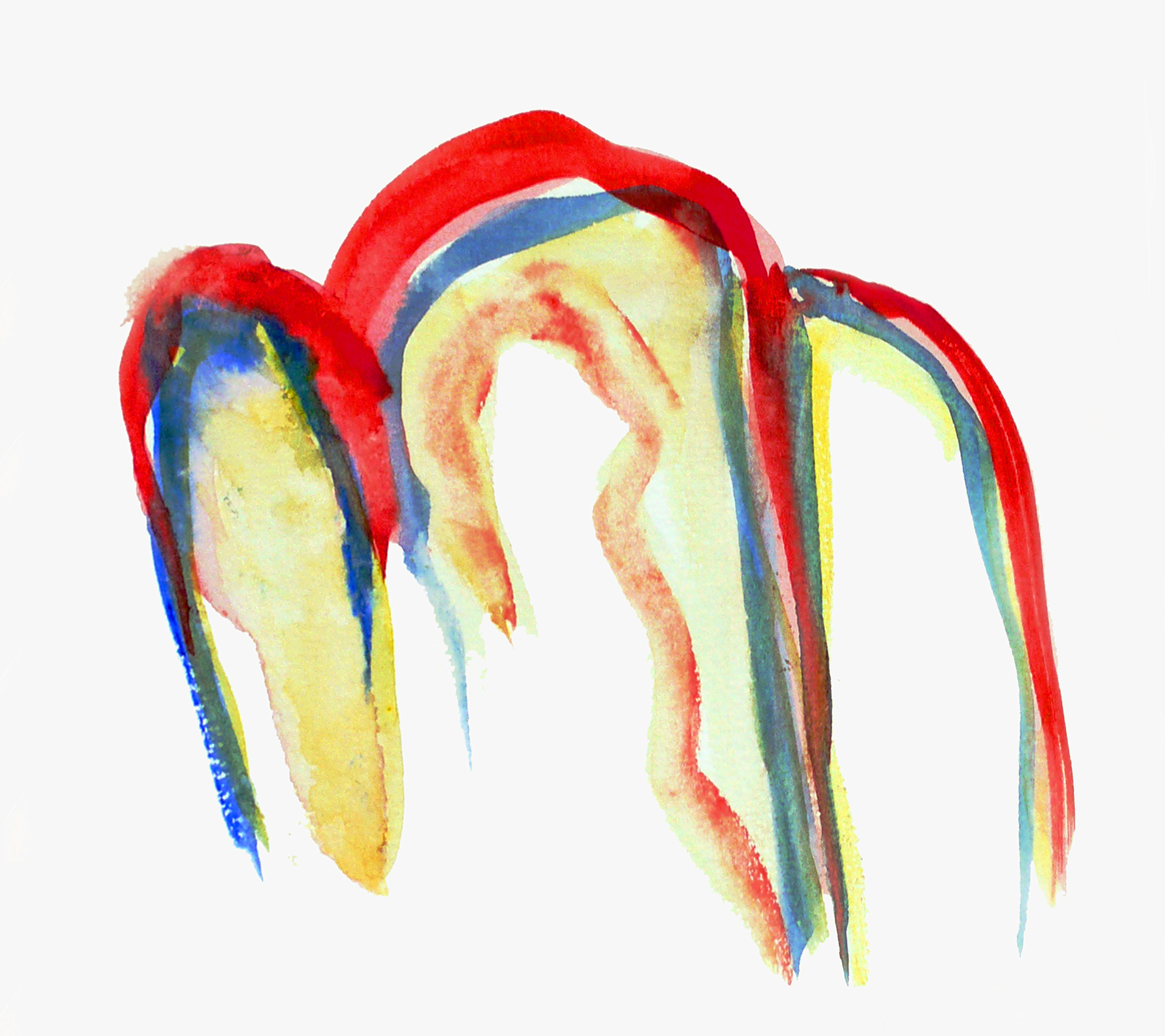 A drawing of a toothbrush with different colors photo – Free Structure ...