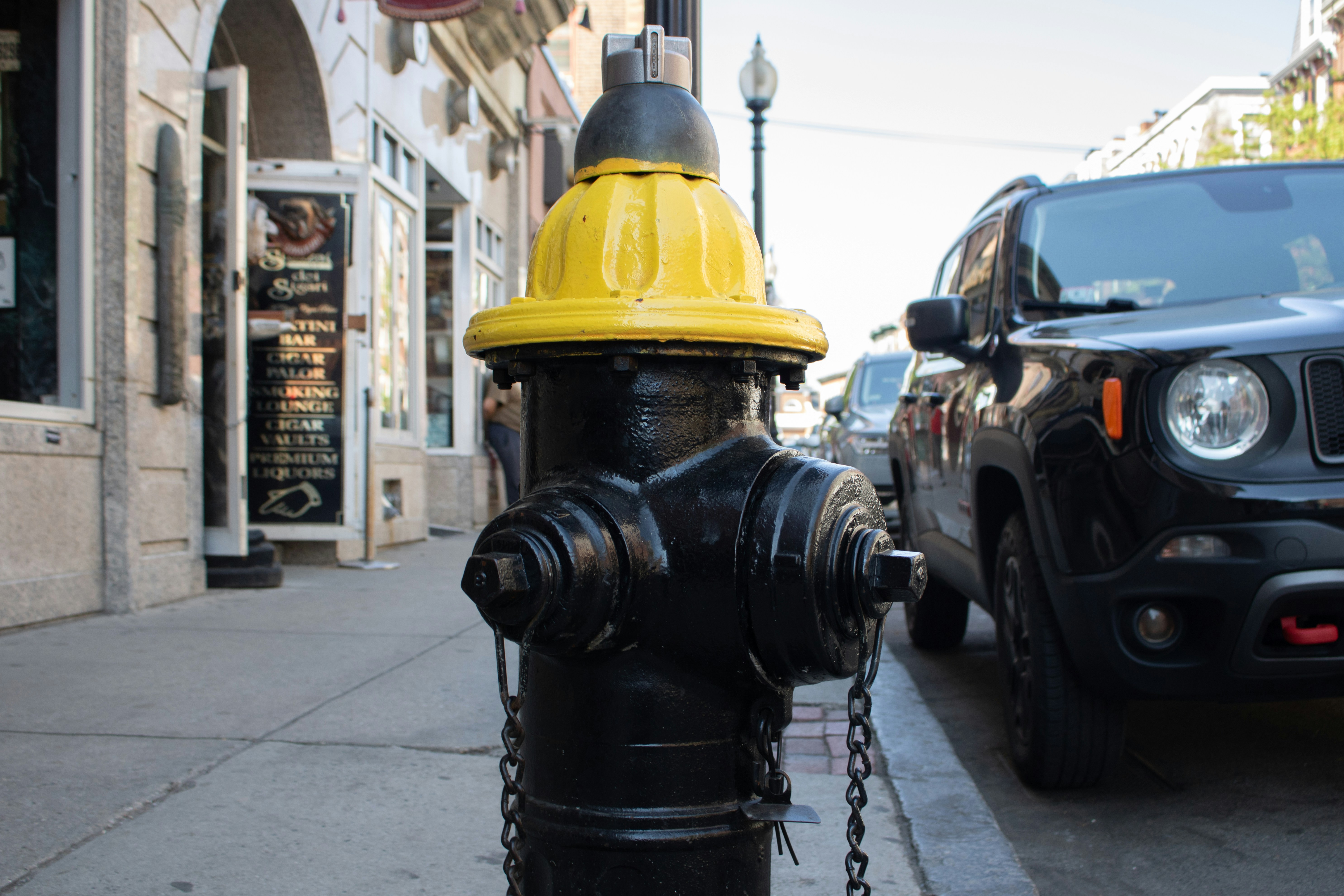 The black fire extinguisher native to Boston