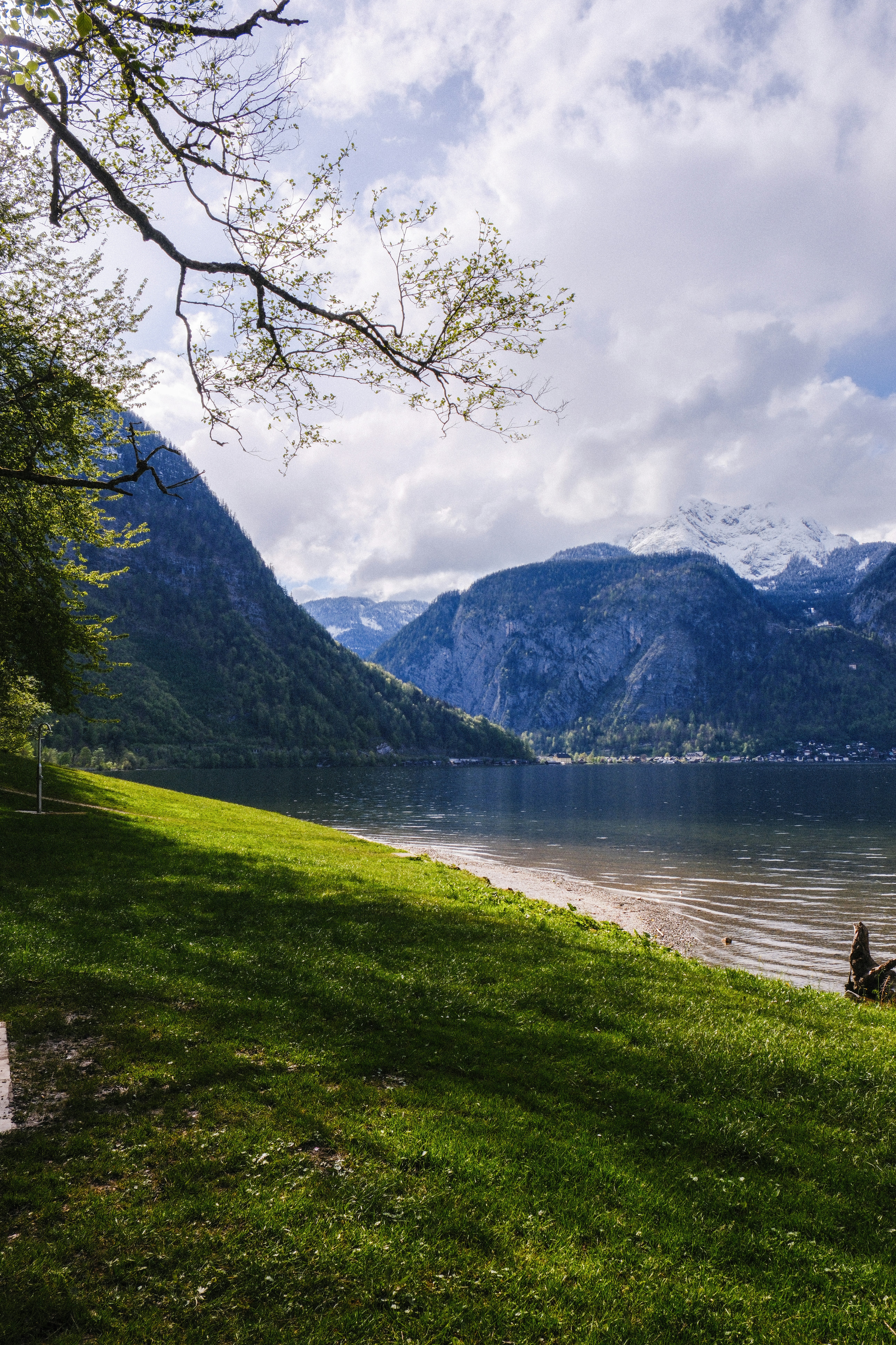Heritage of Calm: A Lakefront Path Framed by Alpine Peaks