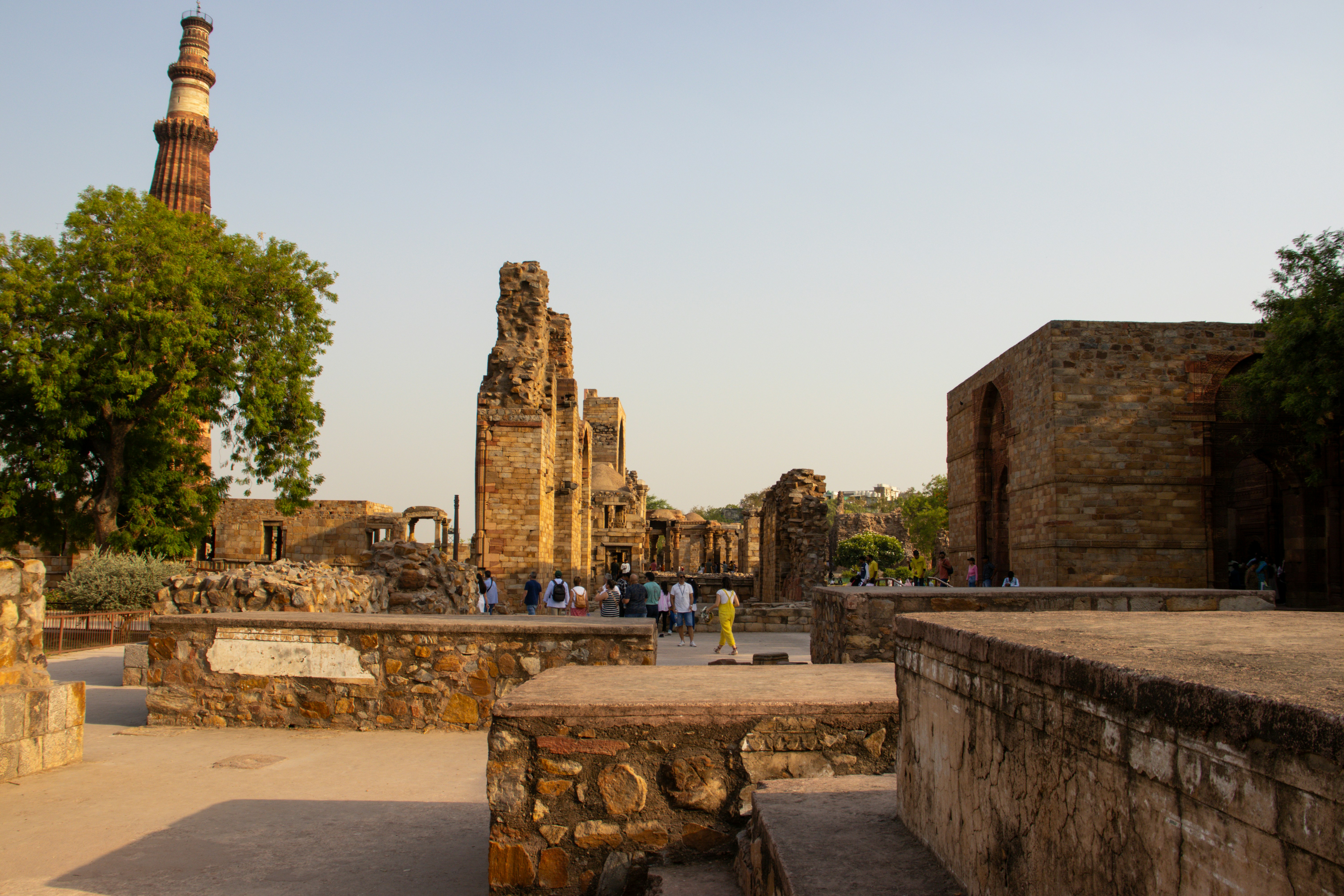 Ruins at Dusk: A Quiet Walk Through Ancient Walls