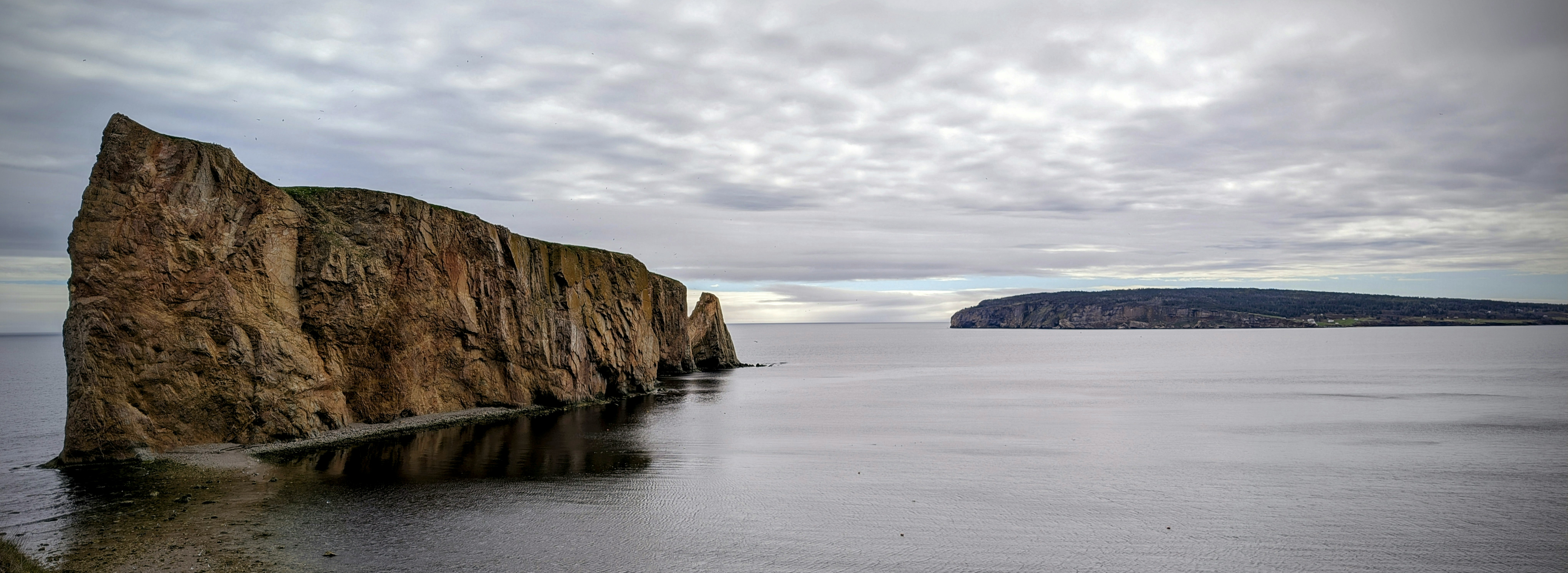 Le fameux rocher percé de Percé,