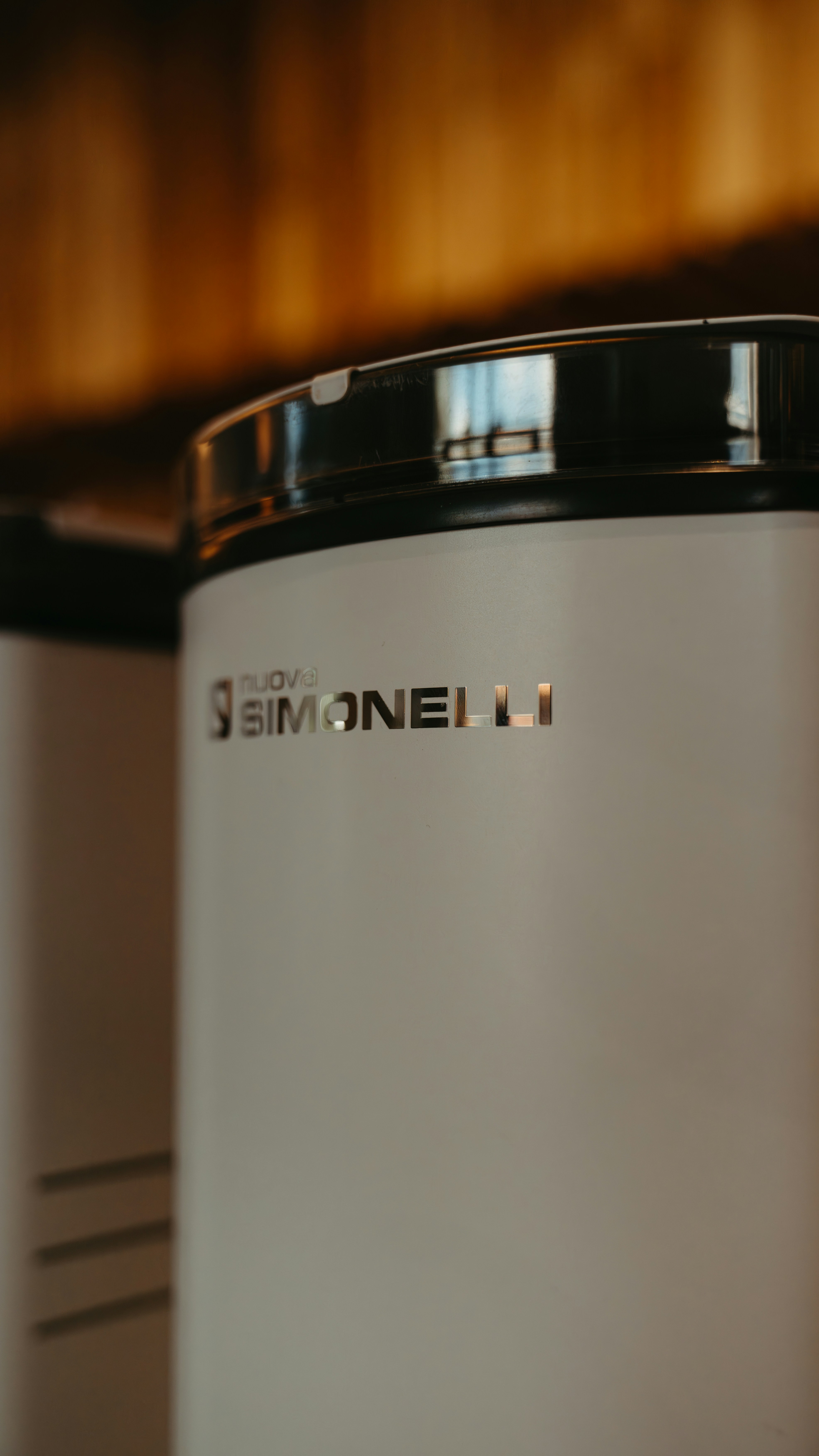 Ceremonial Stainless Steel: Simonelli Mug in Focus