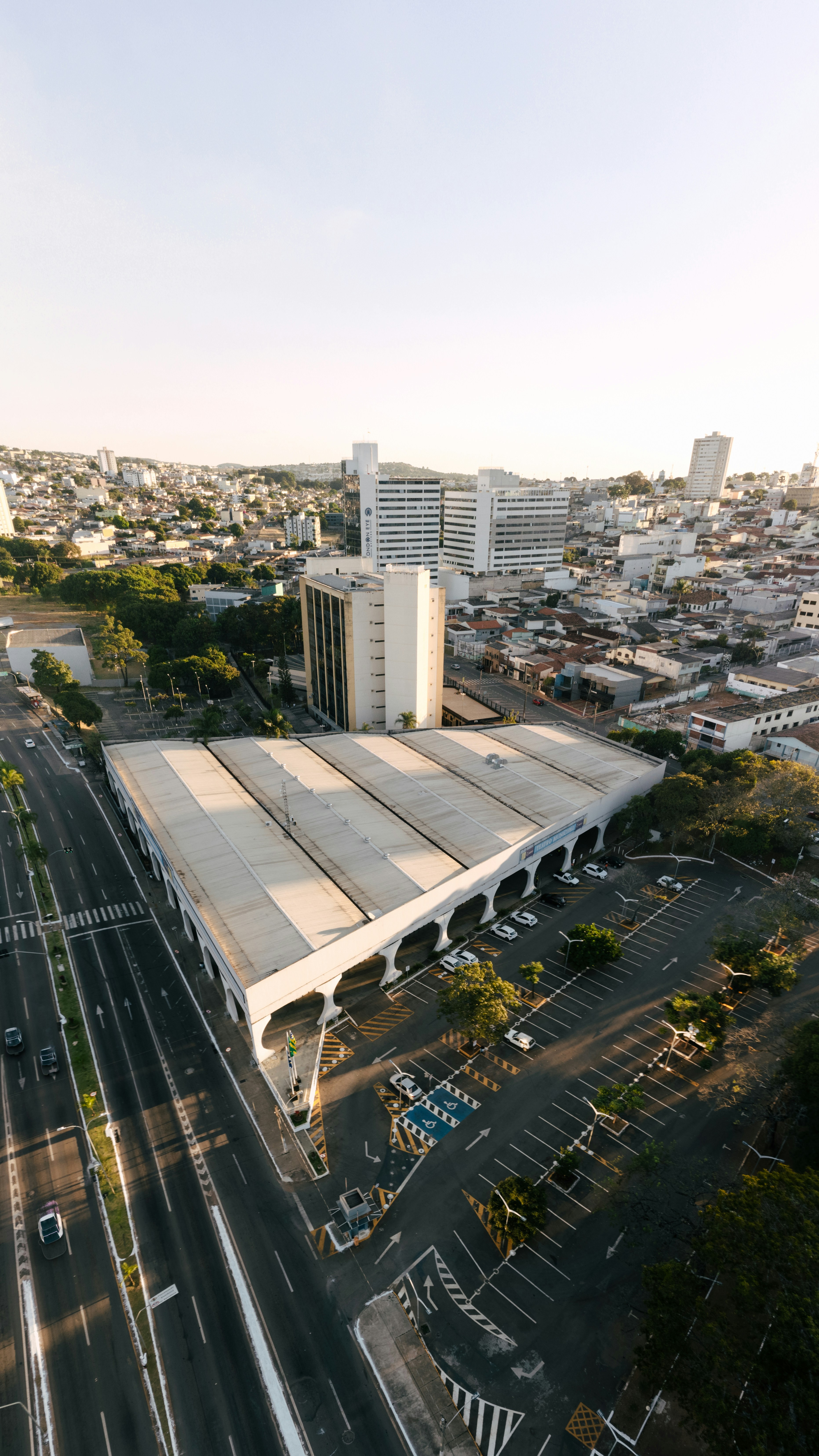 An aerial view of a city with tall buildings photo – Free Prefeitura ...