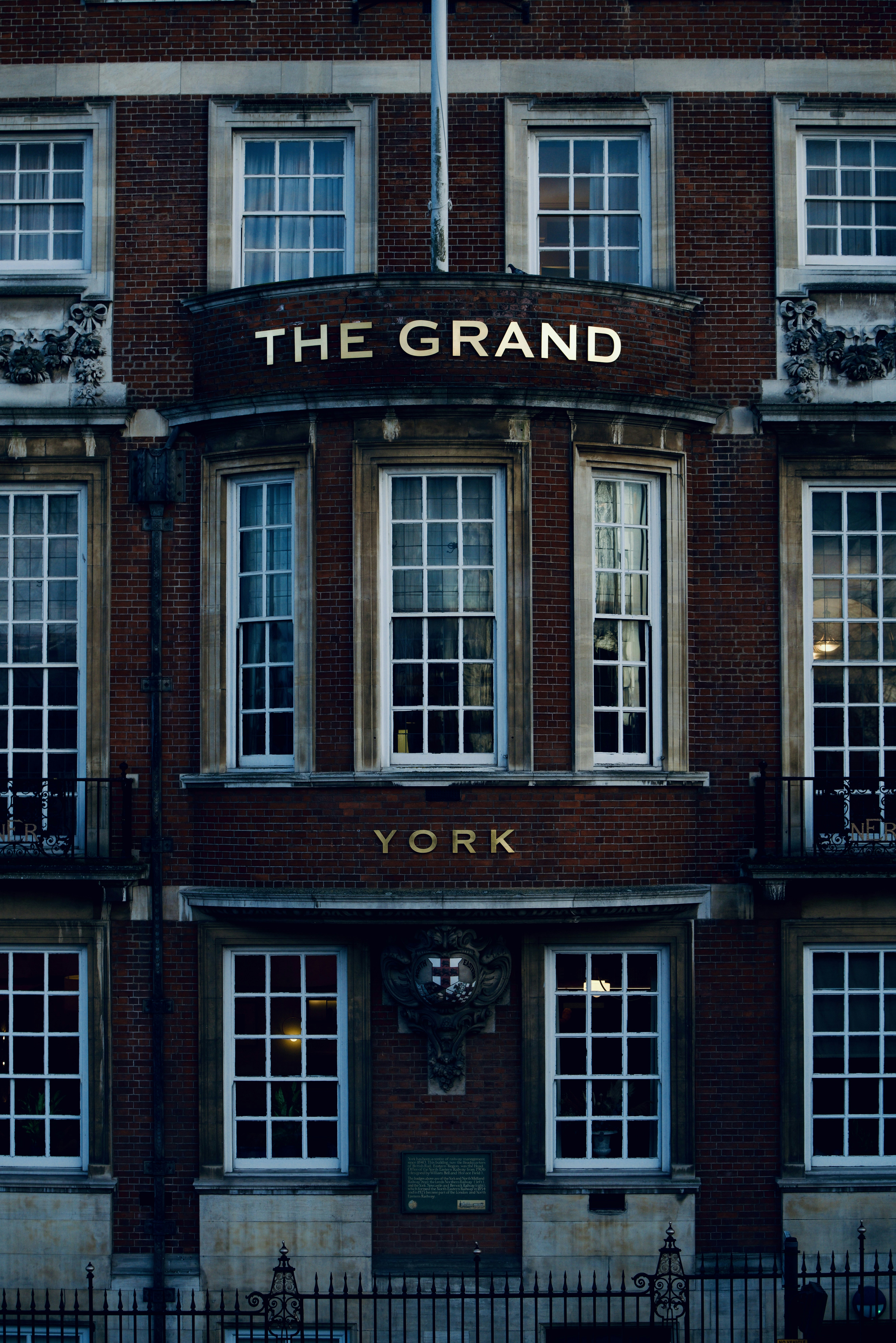 The grand hotel in York, UK
