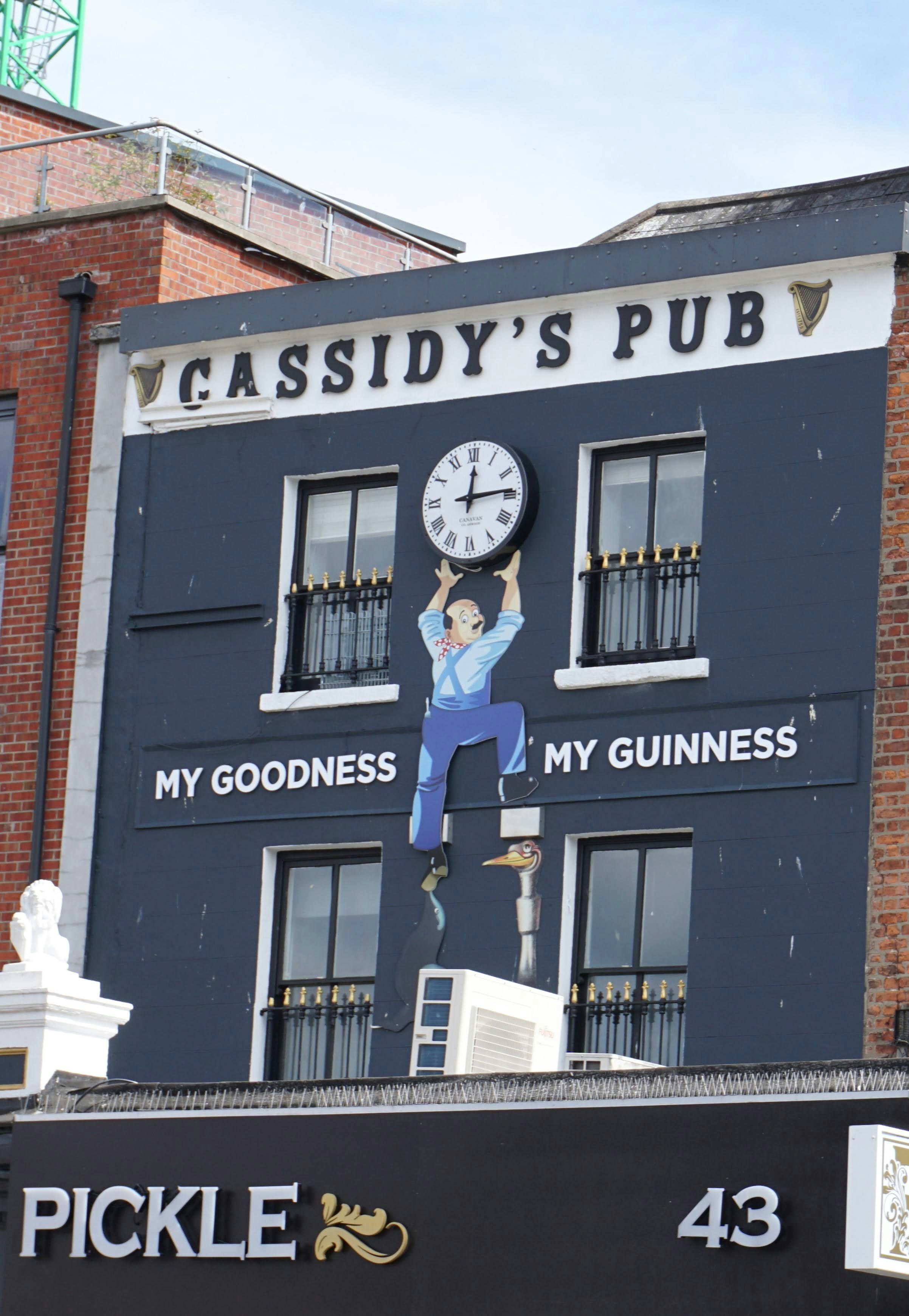 a building with a clock on the side of it