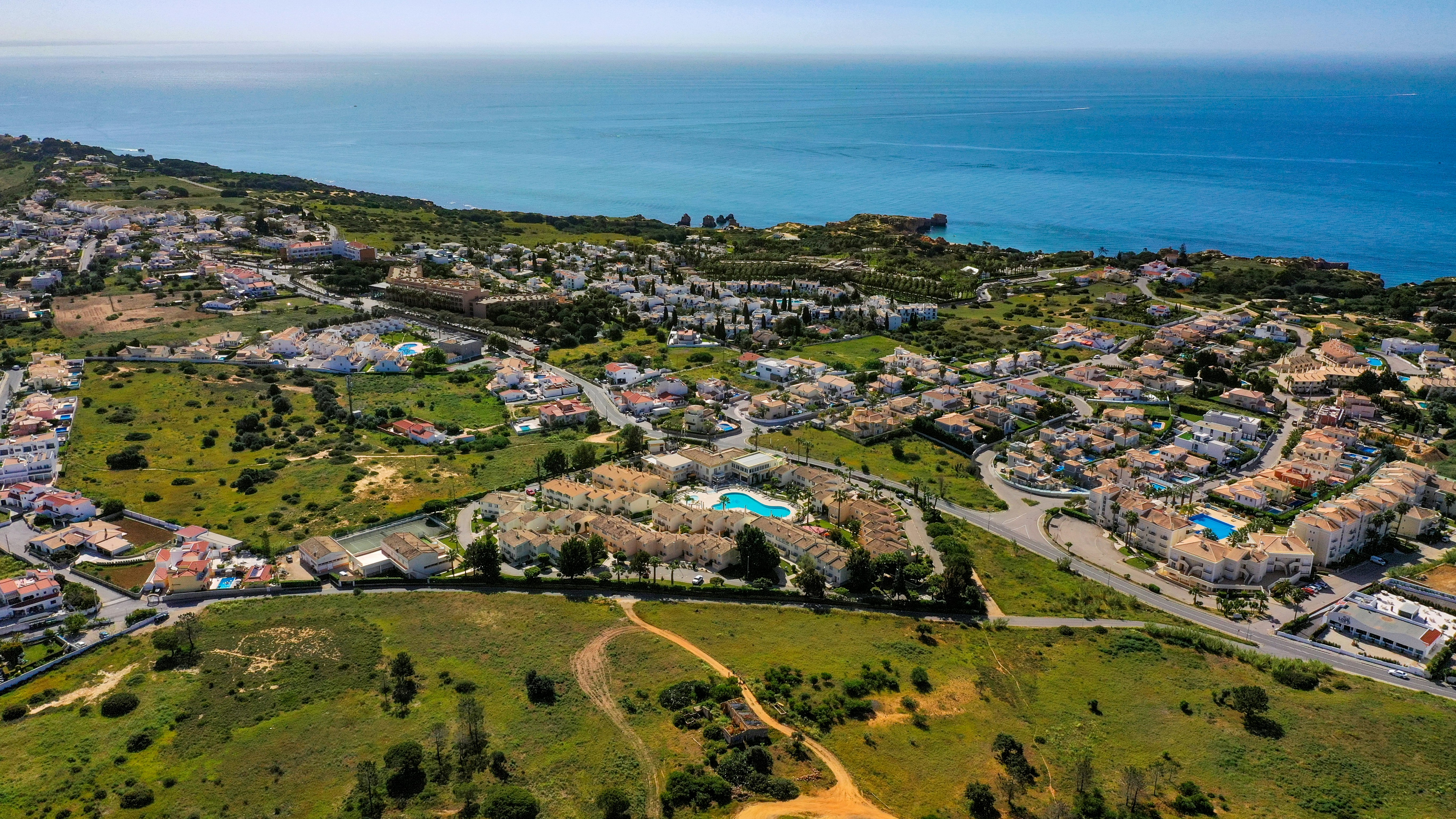 Albufeira, São Rafael Beach Area - Bird Eye View Drone