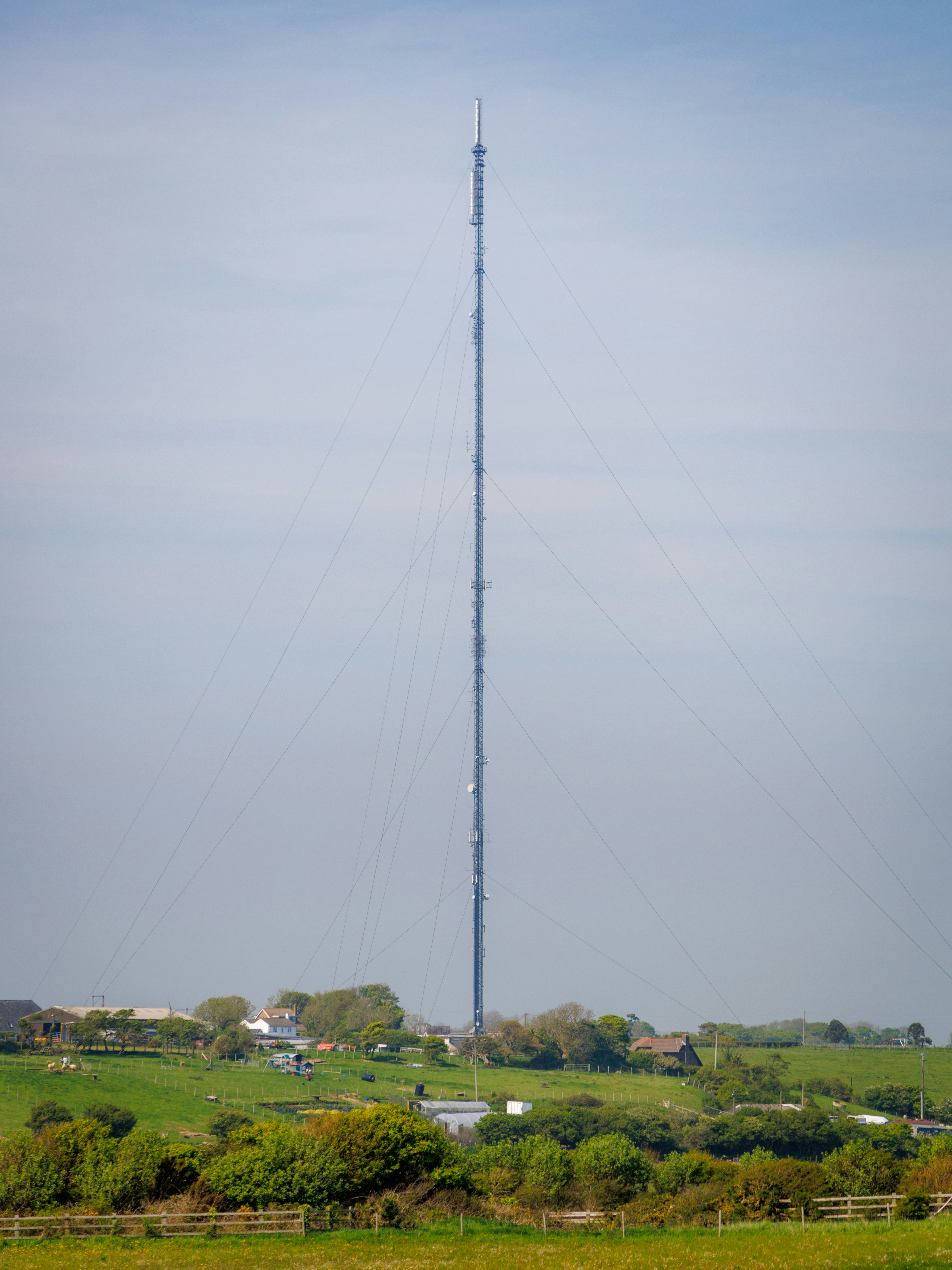 Midfield Spire: The Lone Tower Standing Over Quiet Pastures