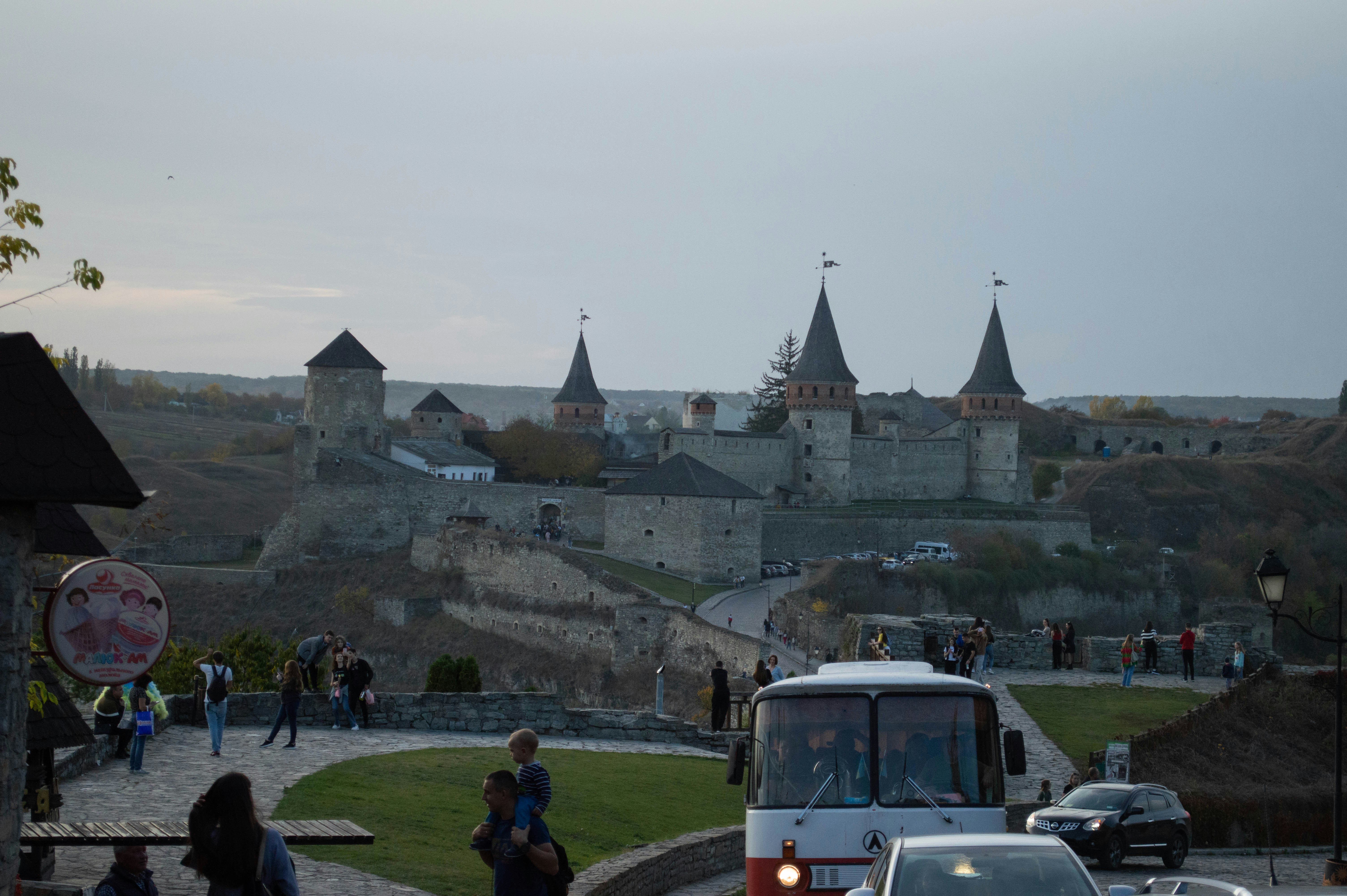 Fortress Crown: Conical Towers Against a Quiet Horizon