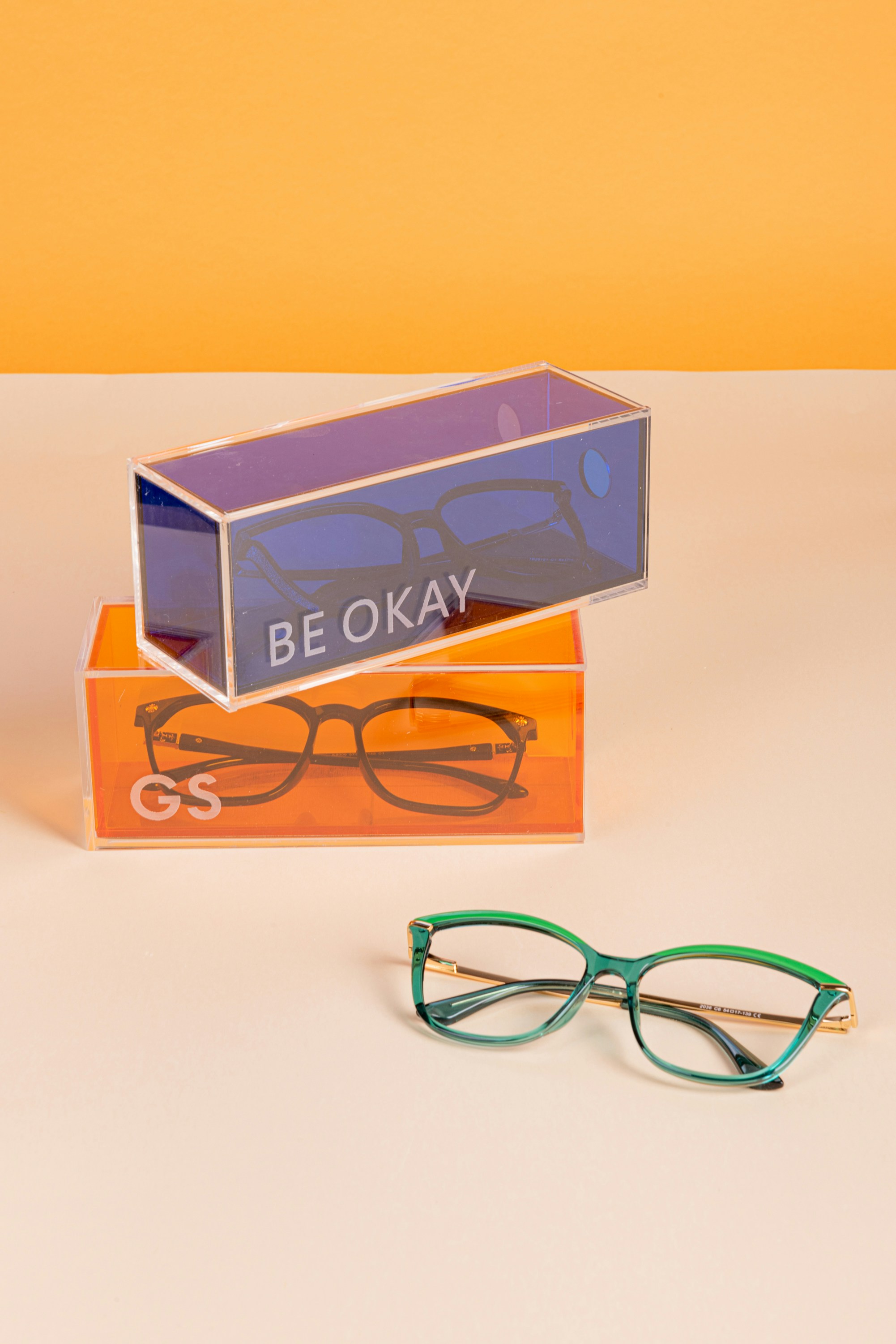Be Okay: A Trio of Glasses in Colored Frames