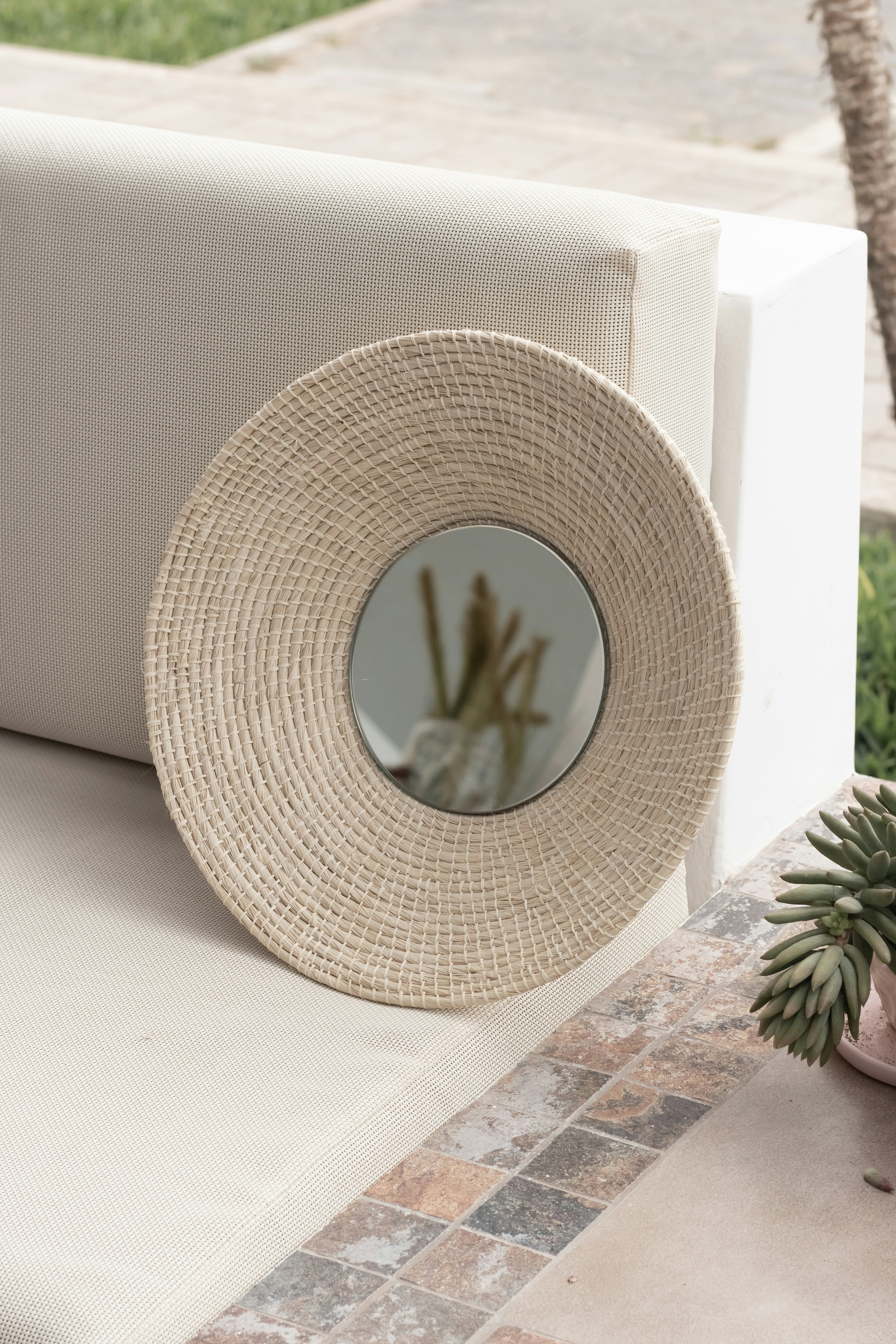 Pieza decorativa en casa de playa.