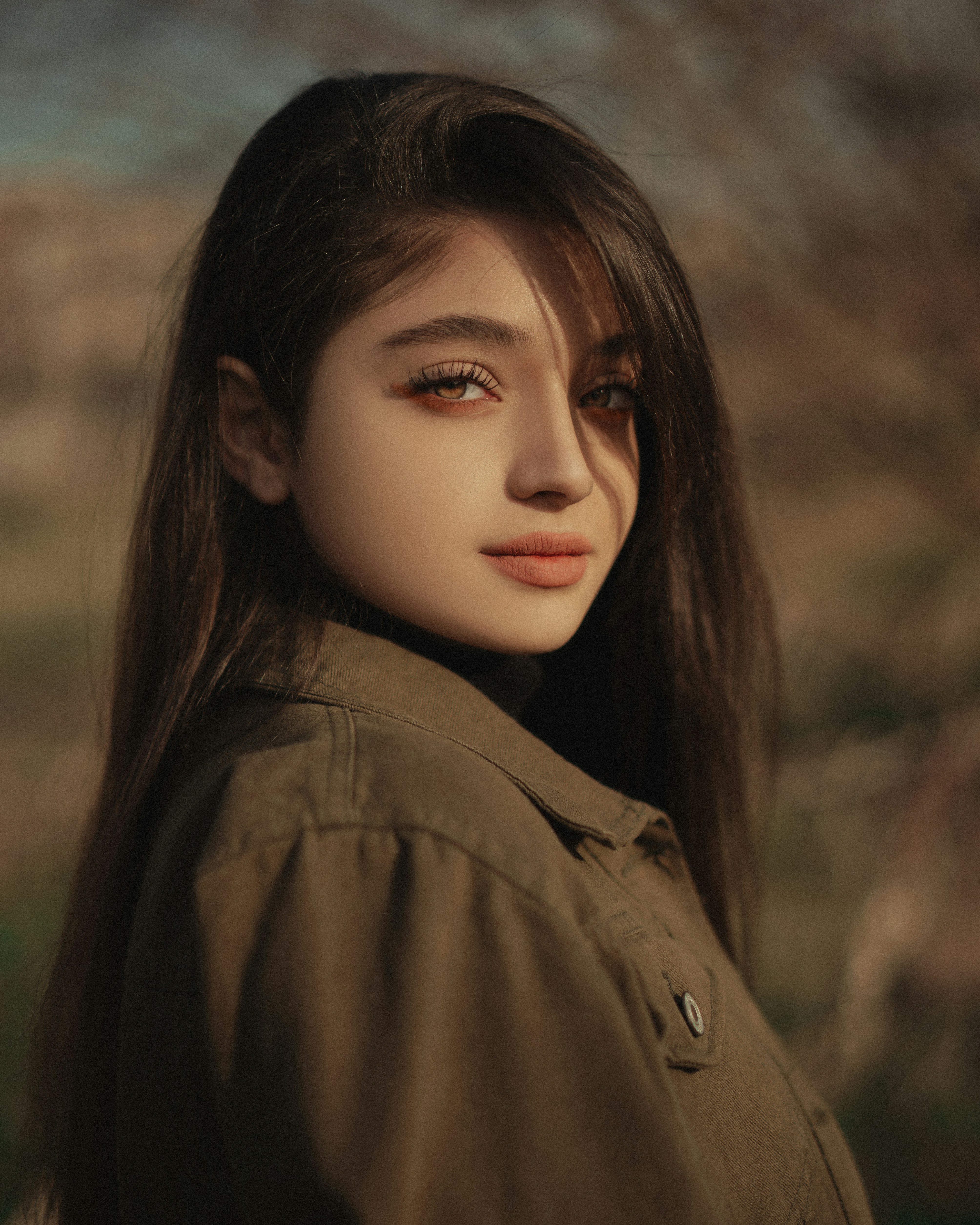 Whispers of Autumn: A Portrait in Nature's Embrace