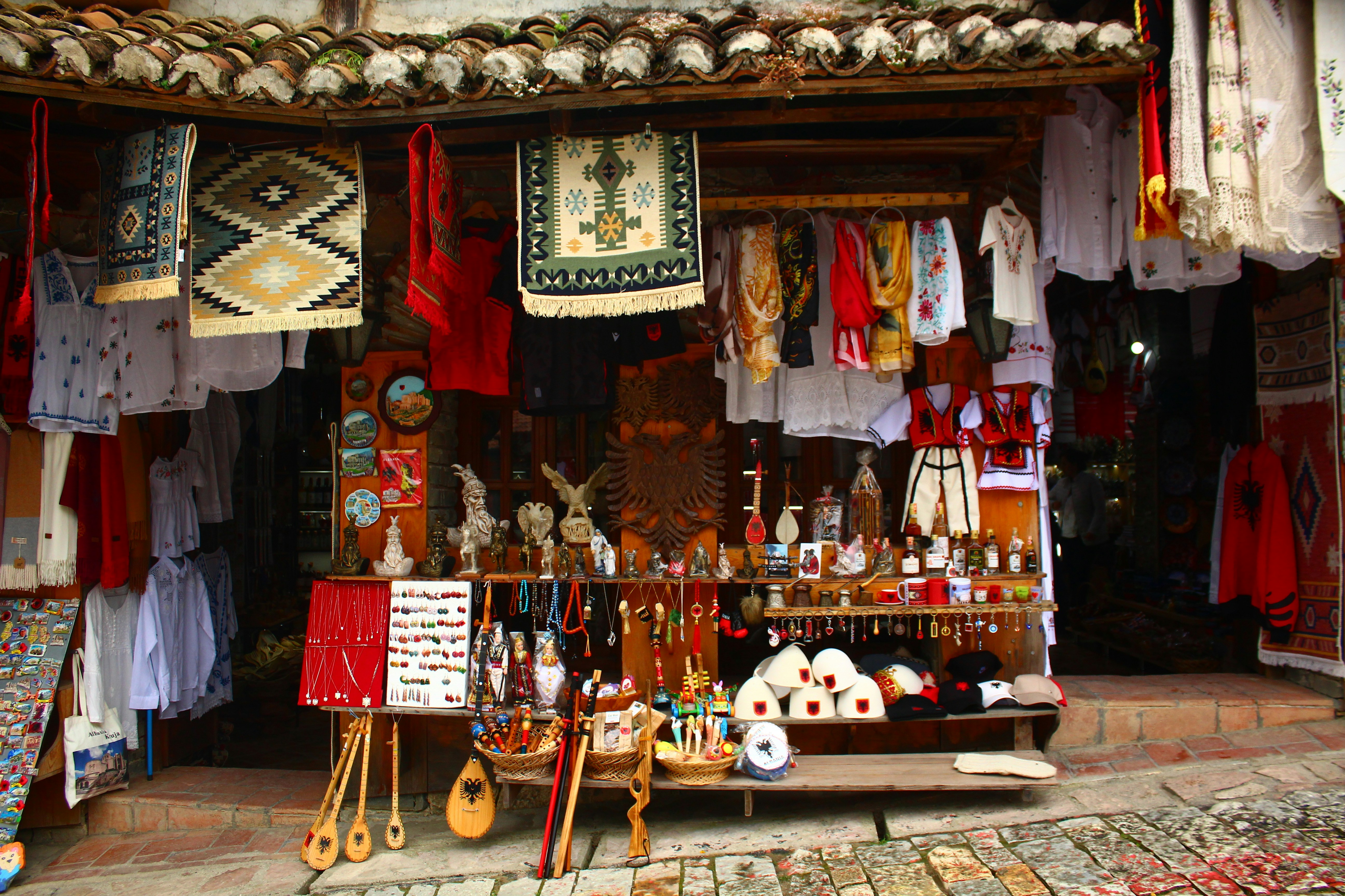 a store with a variety of items on display
