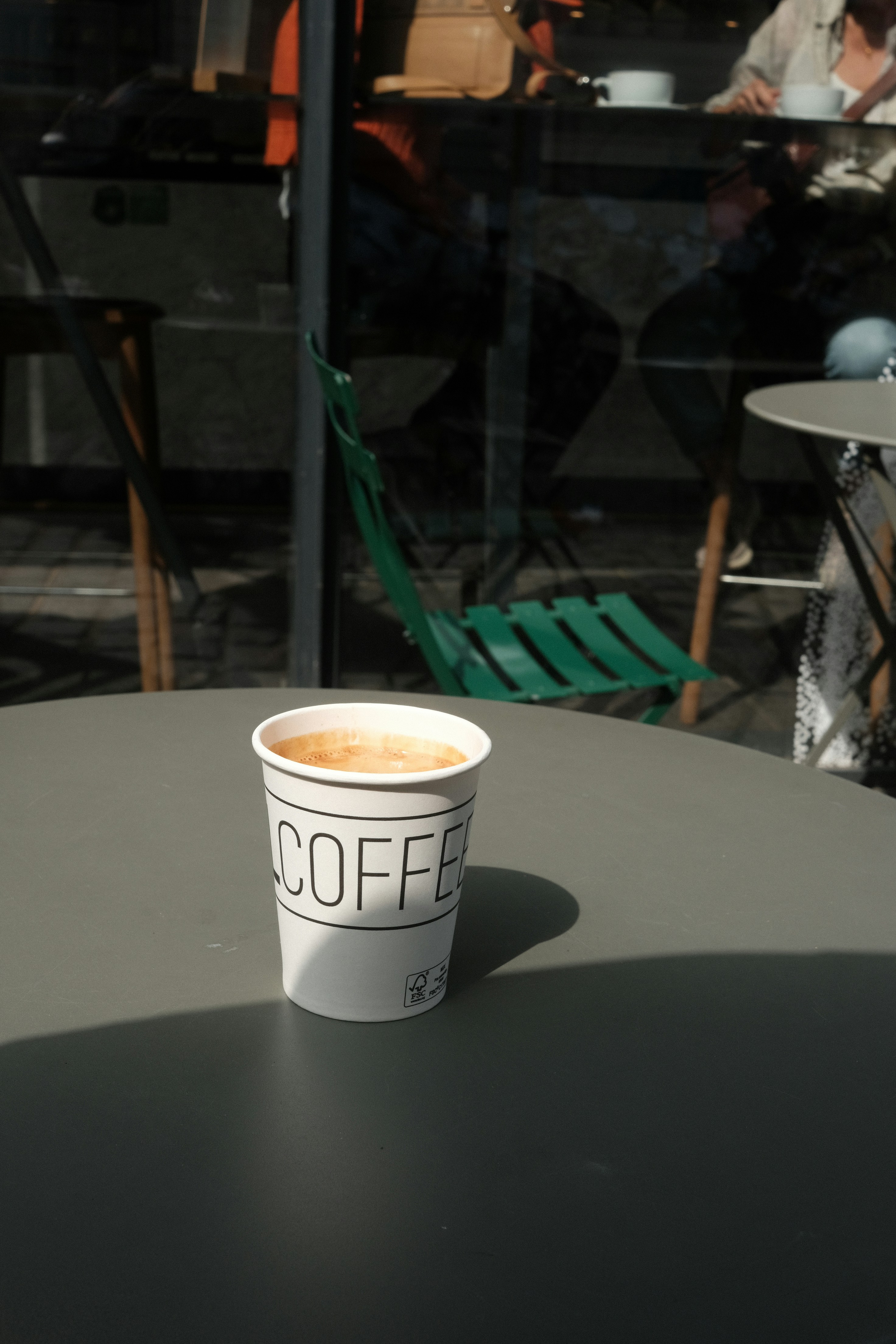 Cup of Coffee in Morning Café Quiet
