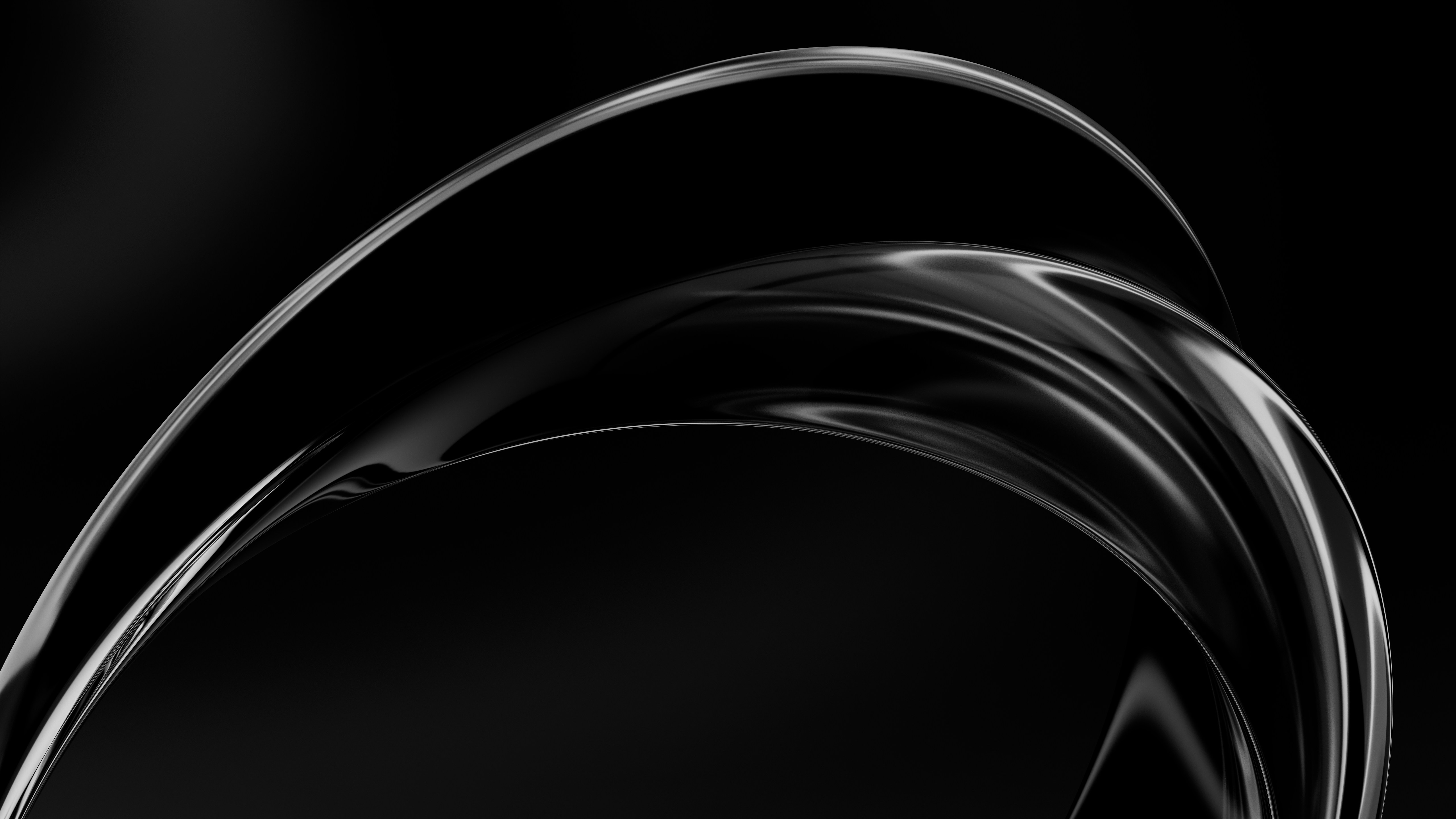 A black and white photo of a curved object photo – Free Black Image on ...