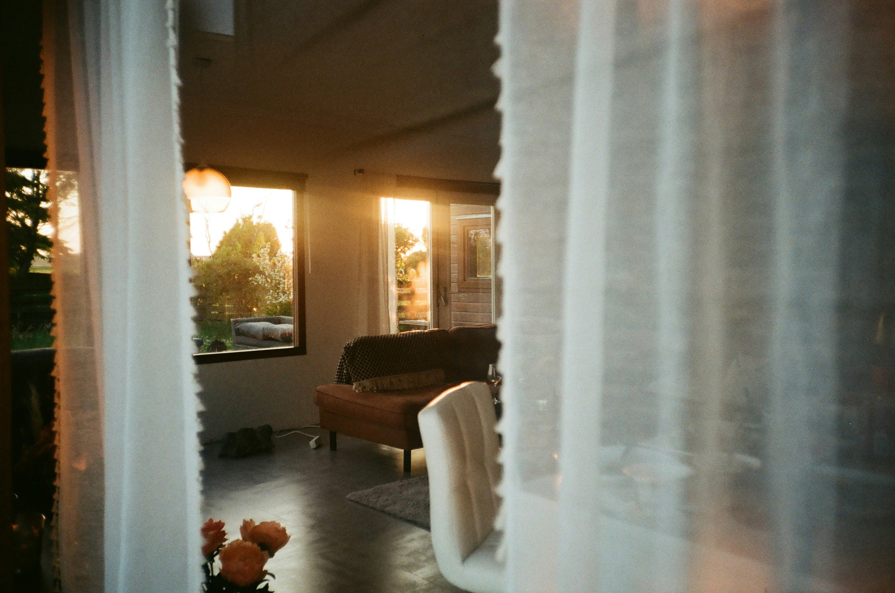 A view of a living room through a window photo – Free Amsterdam Image ...