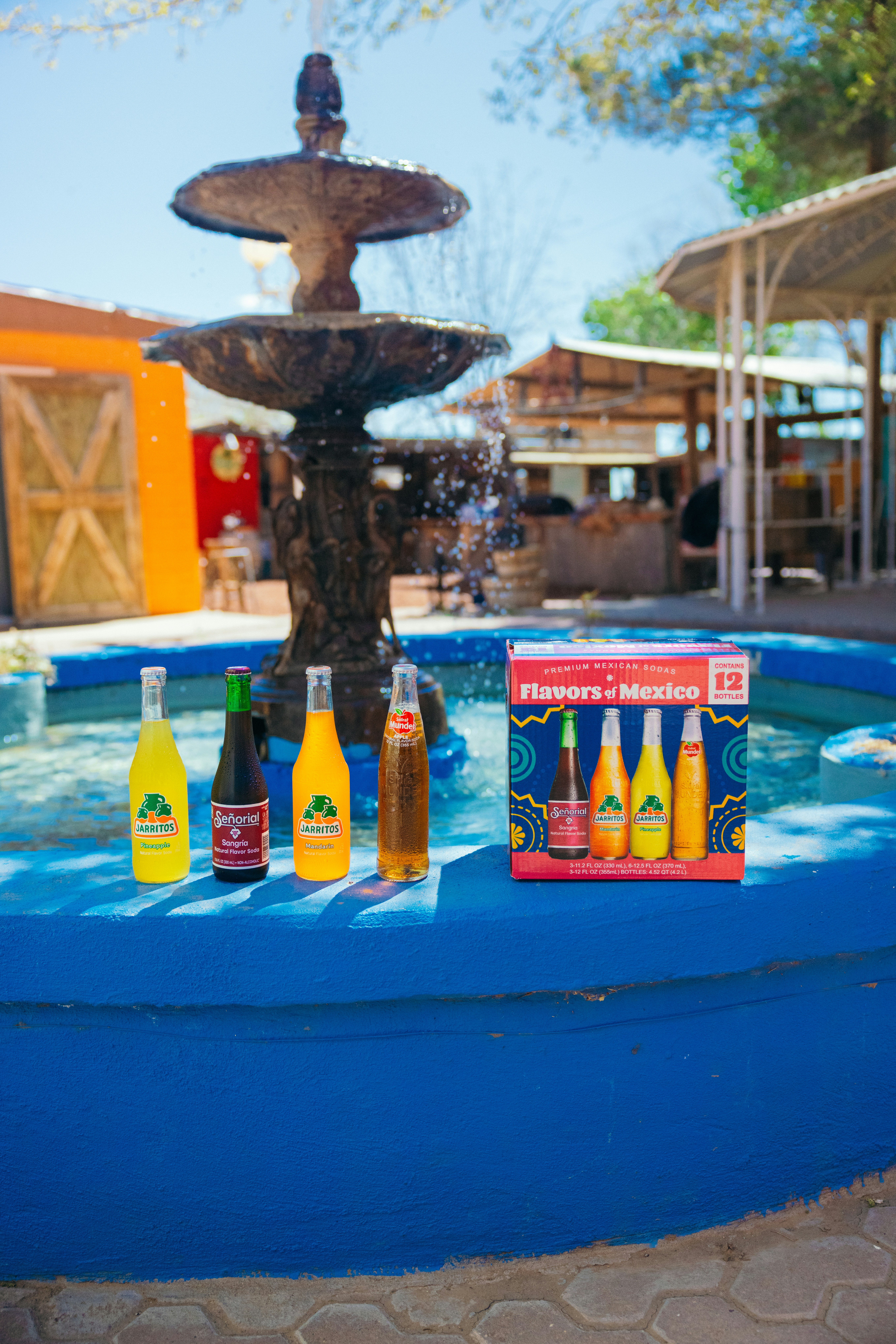 Blue Edge Bottled Sun: Flavors of Mexico by the Fountain