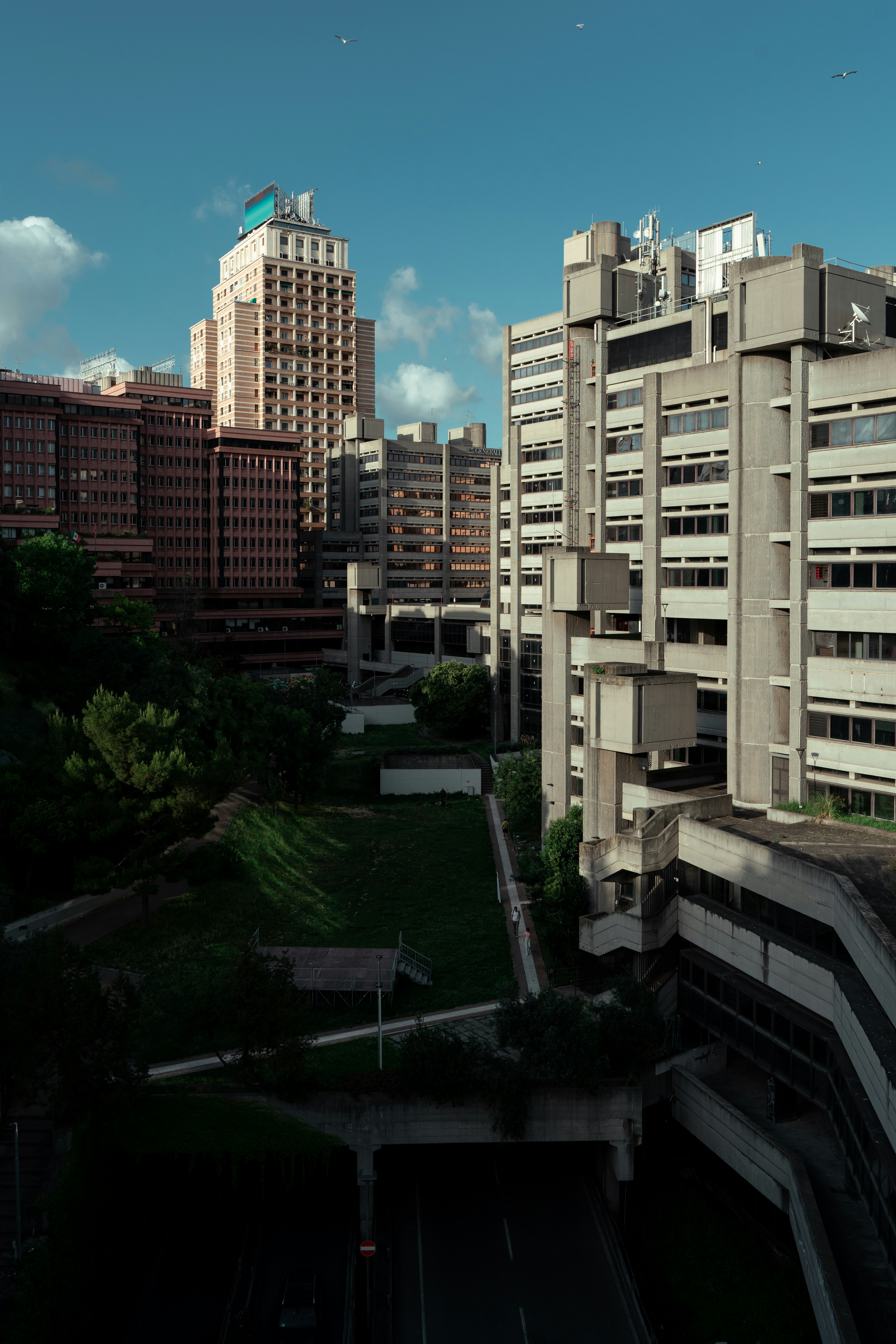 A view of a city from a tall building photo – Free Genova Image on Unsplash