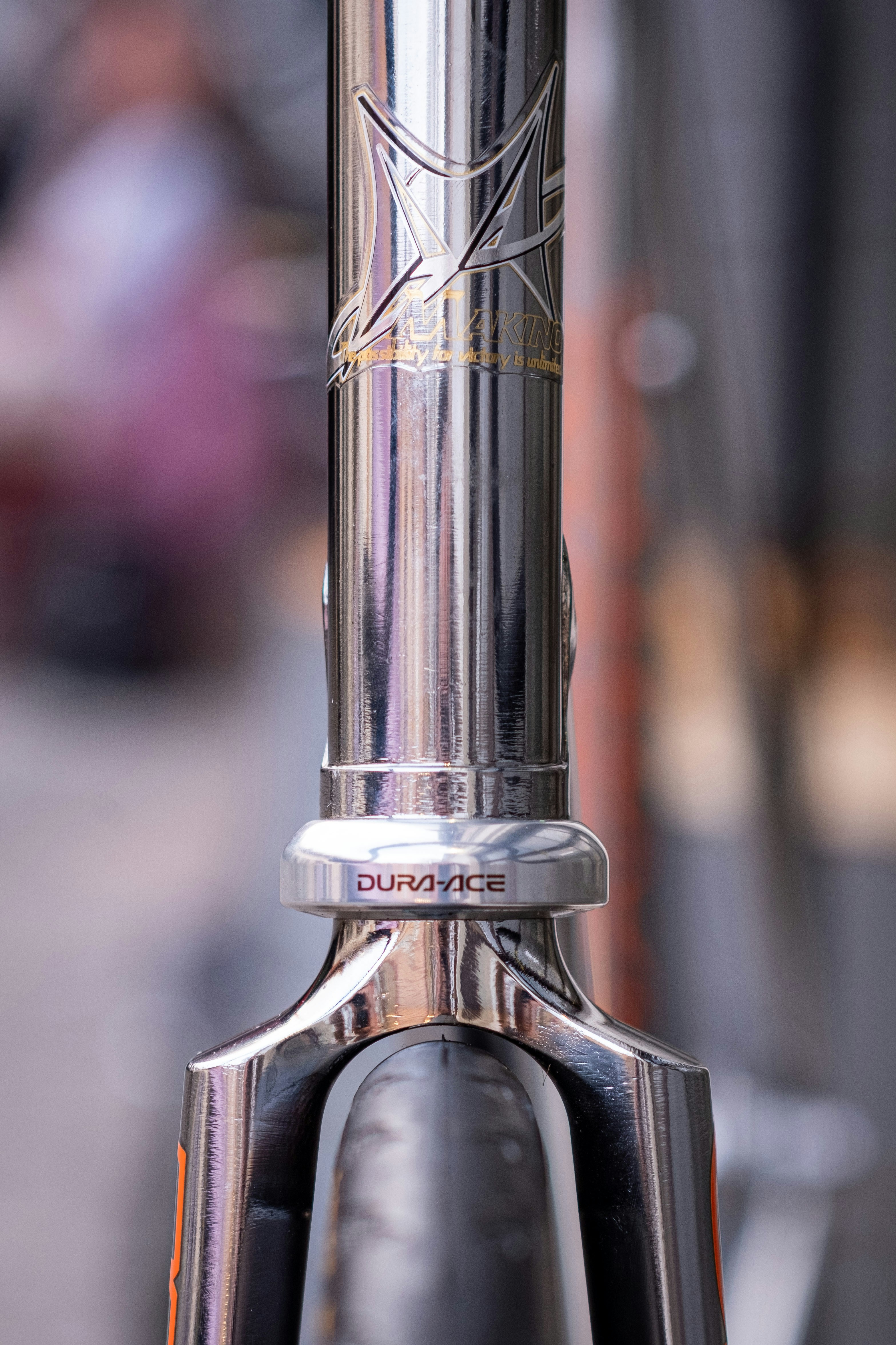 Chrome Crest: A Close-Up on the DURA-ACE Bicycle Headset