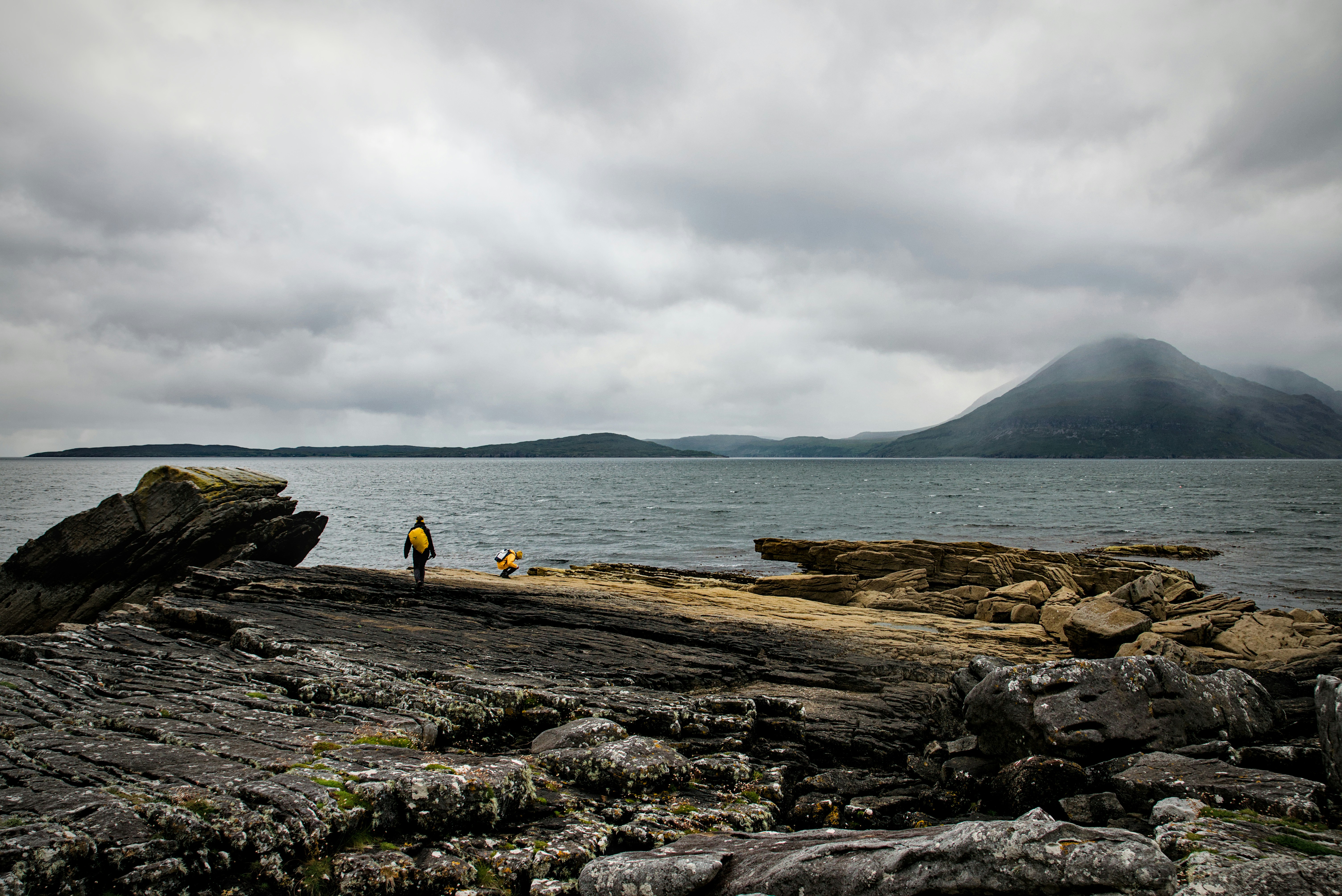 Explorers Amidst the Coastal Mystique