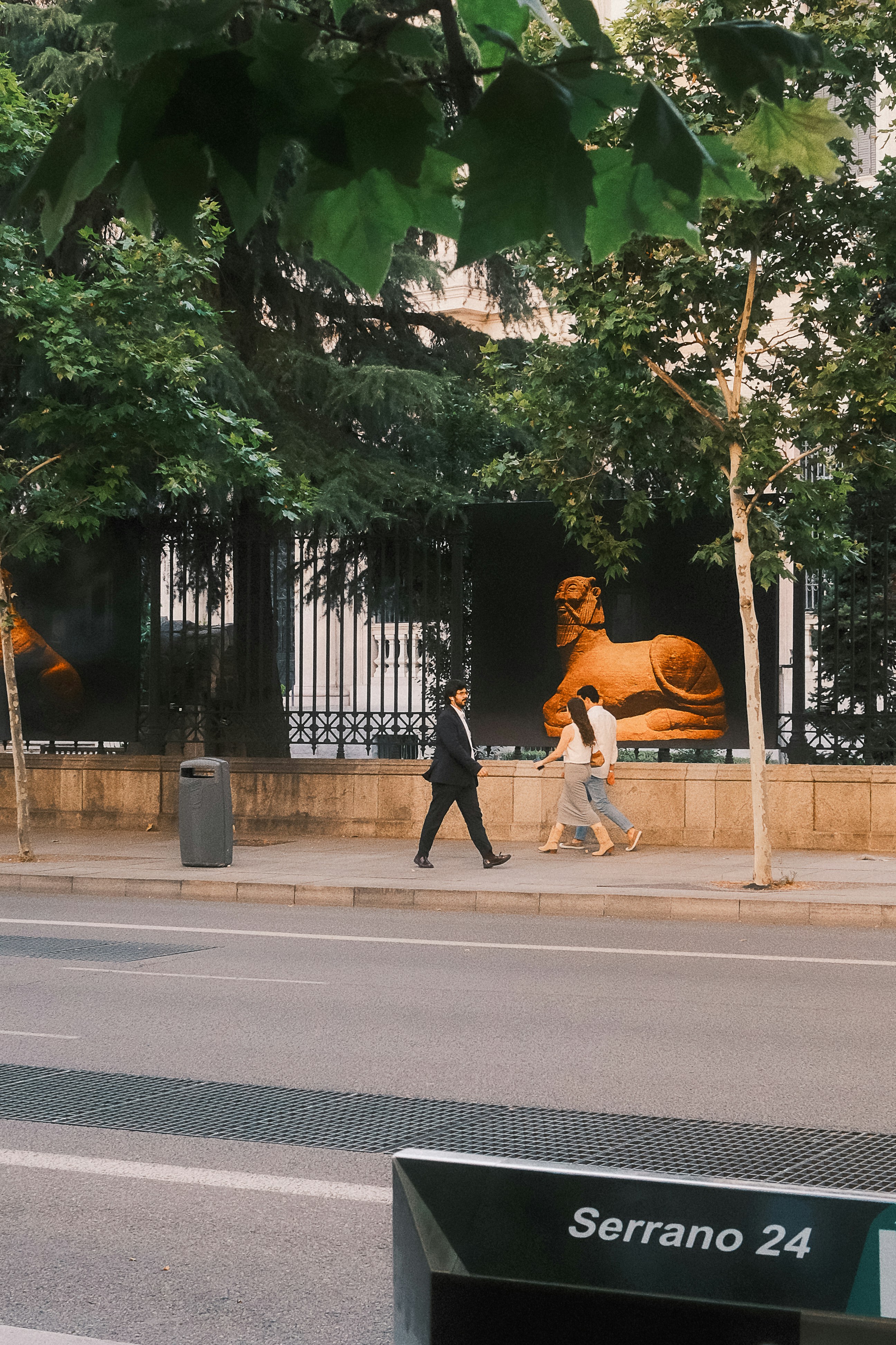 Urban Stroll by the Golden Sphinx