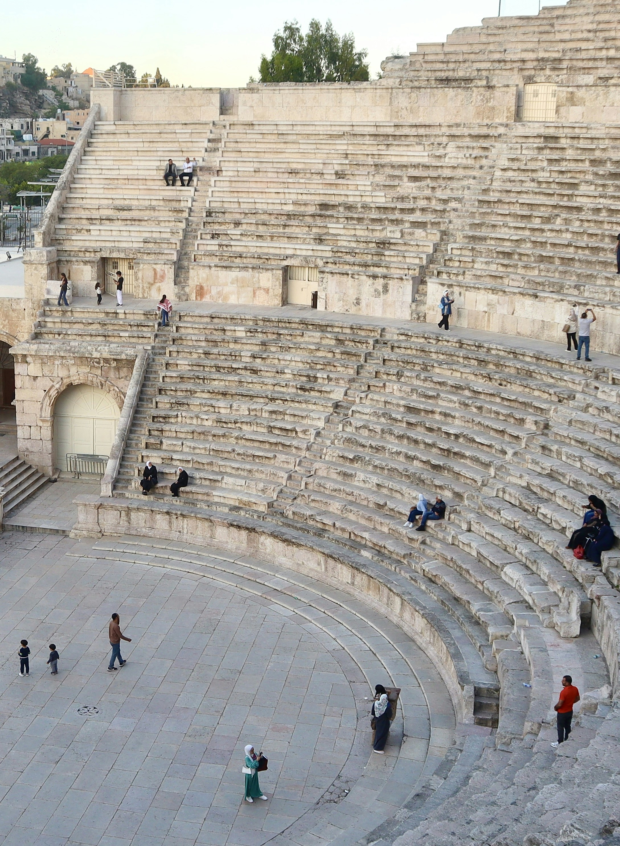 Stone Rings and Quiet Moments in an Ancient Amphitheater