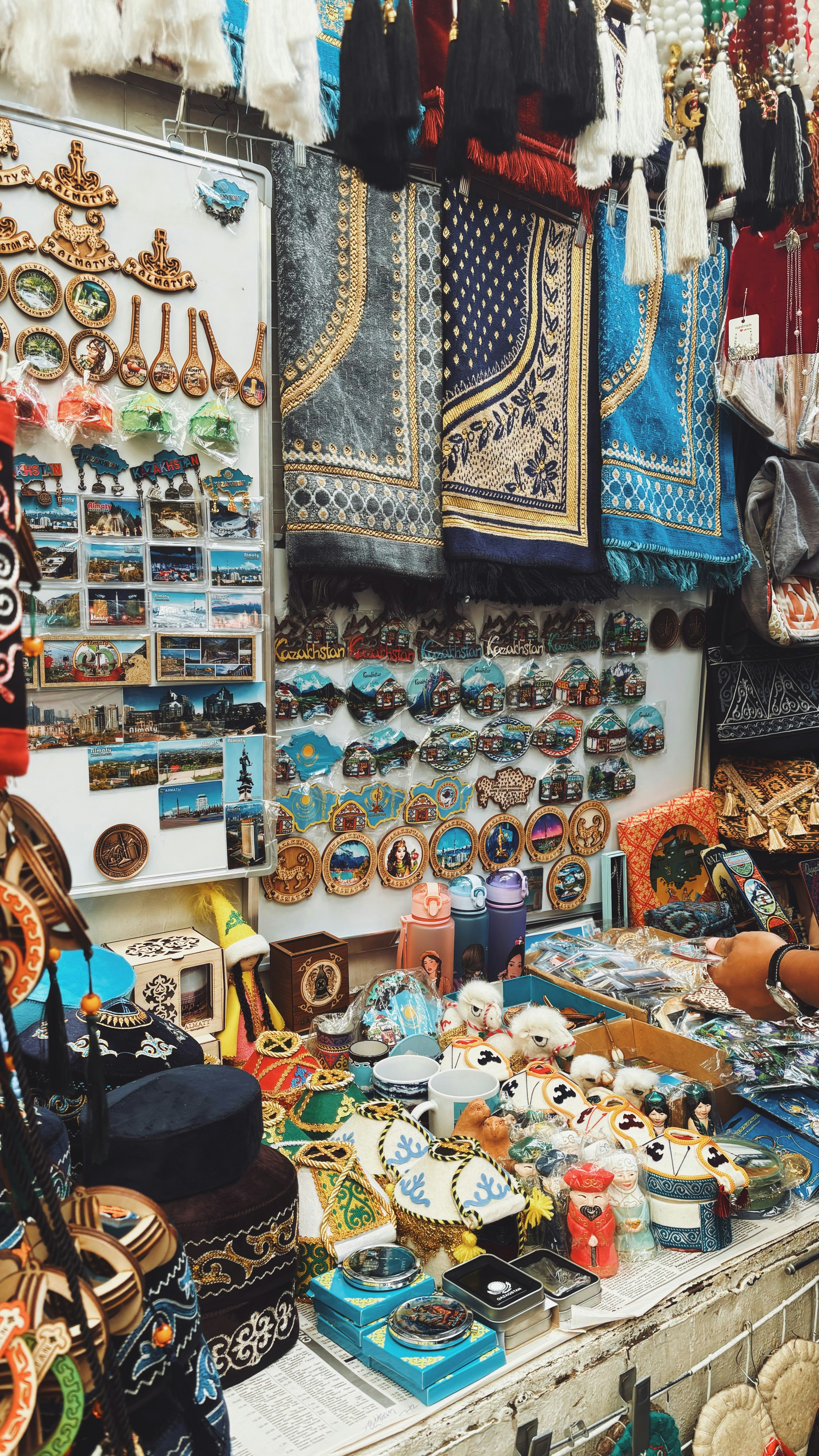 Colorful Bazaar Riches: Textiles, Trinkets, and Tangible Stories