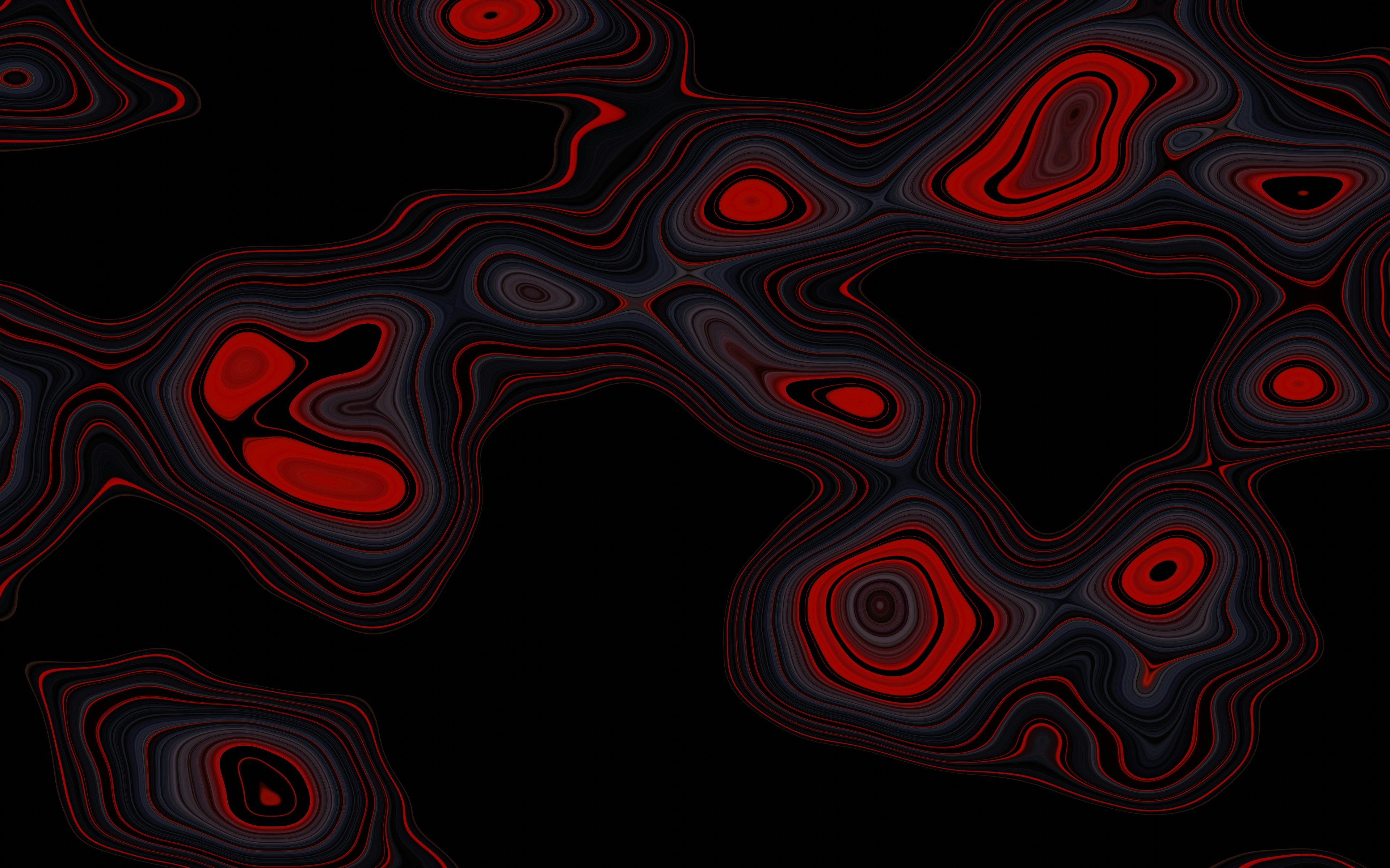 A black background with red and black swirls photo – Free Abstract ...