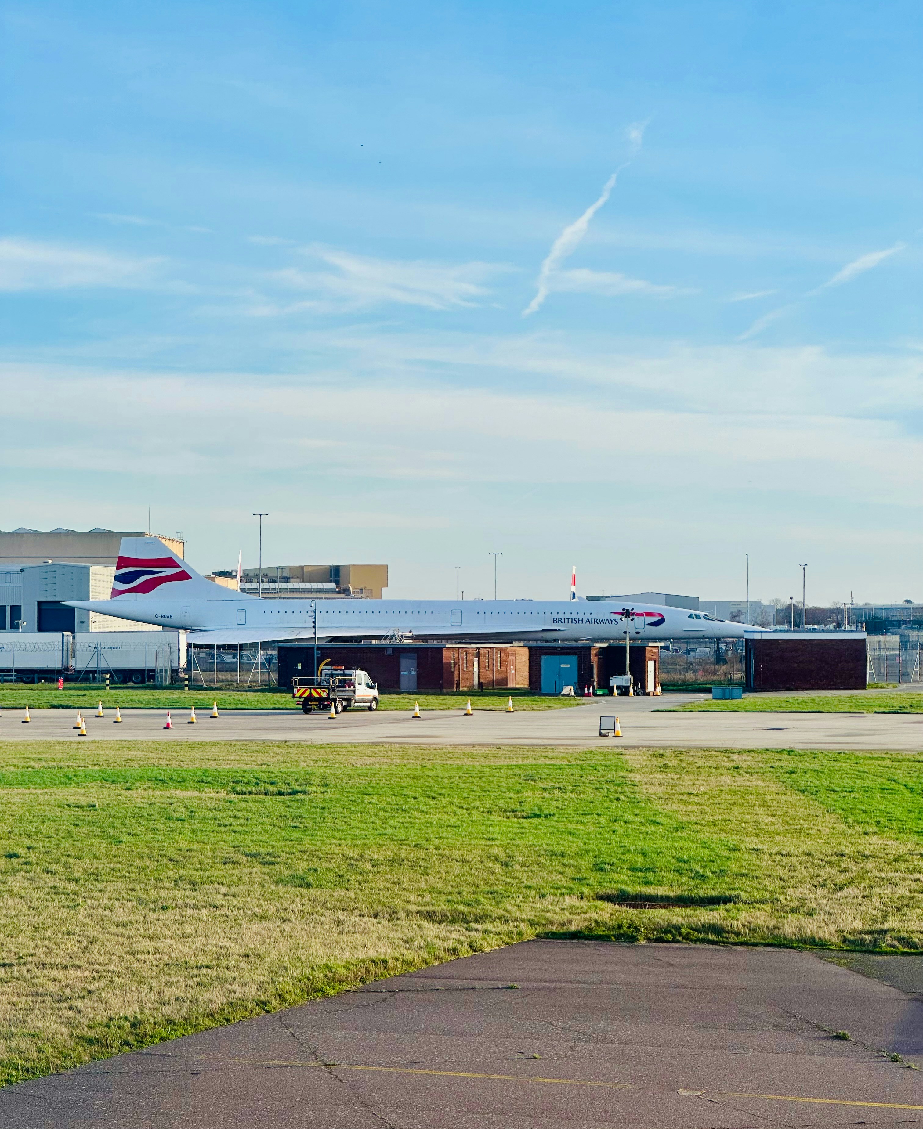 A legend in Heathrow - The Concorde