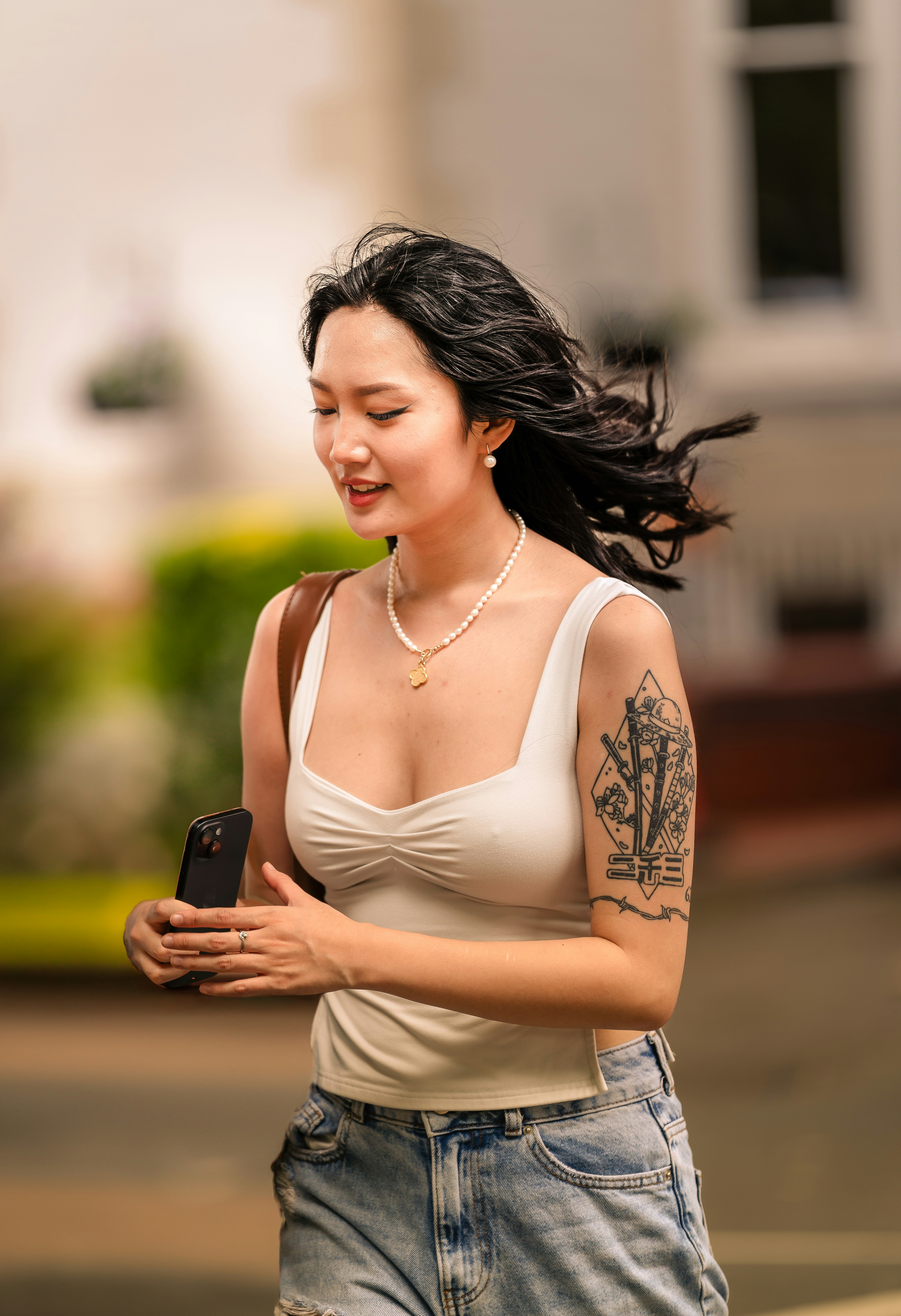 Glad I captured this Beautiful asian girl on street