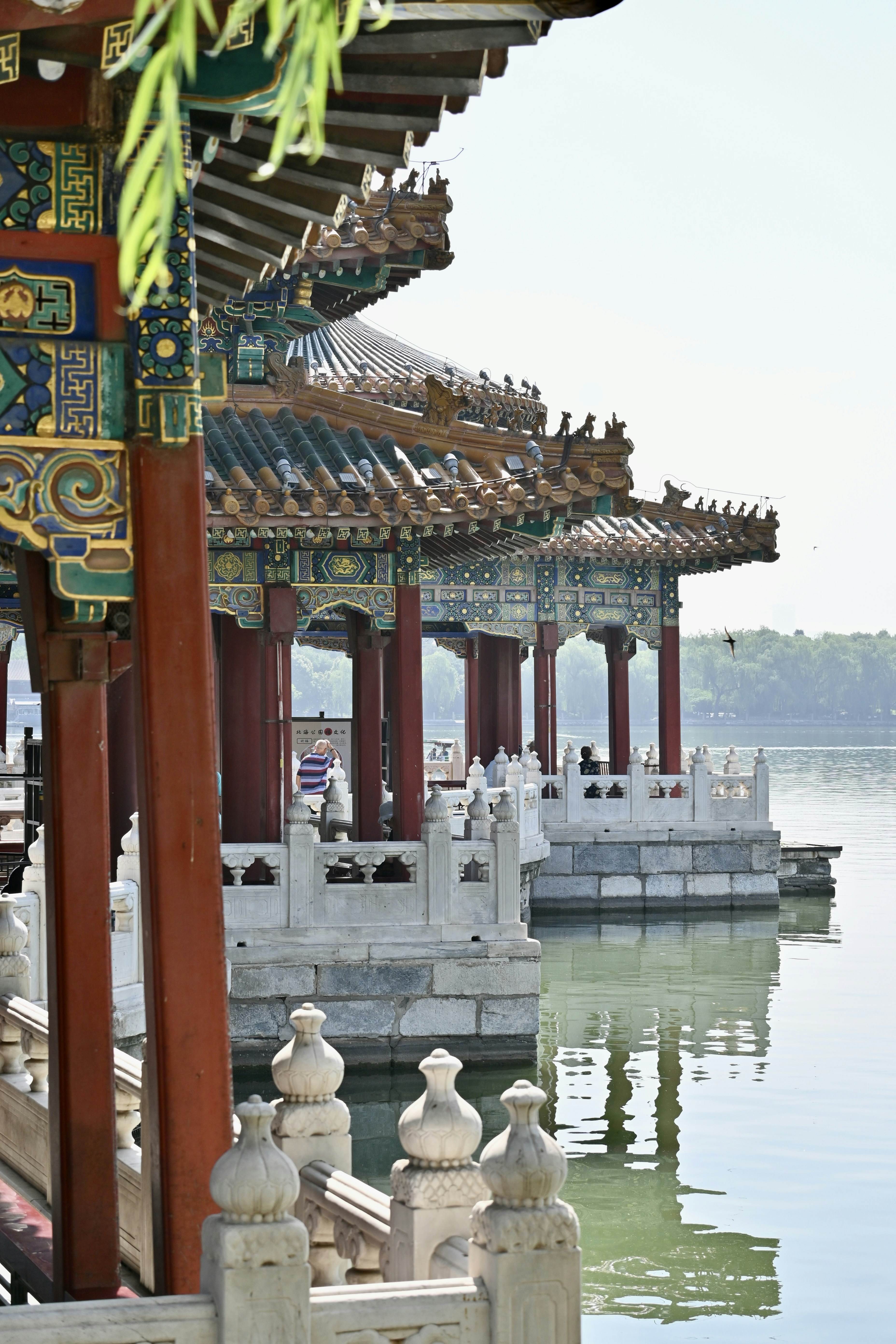Peihai park in summer.