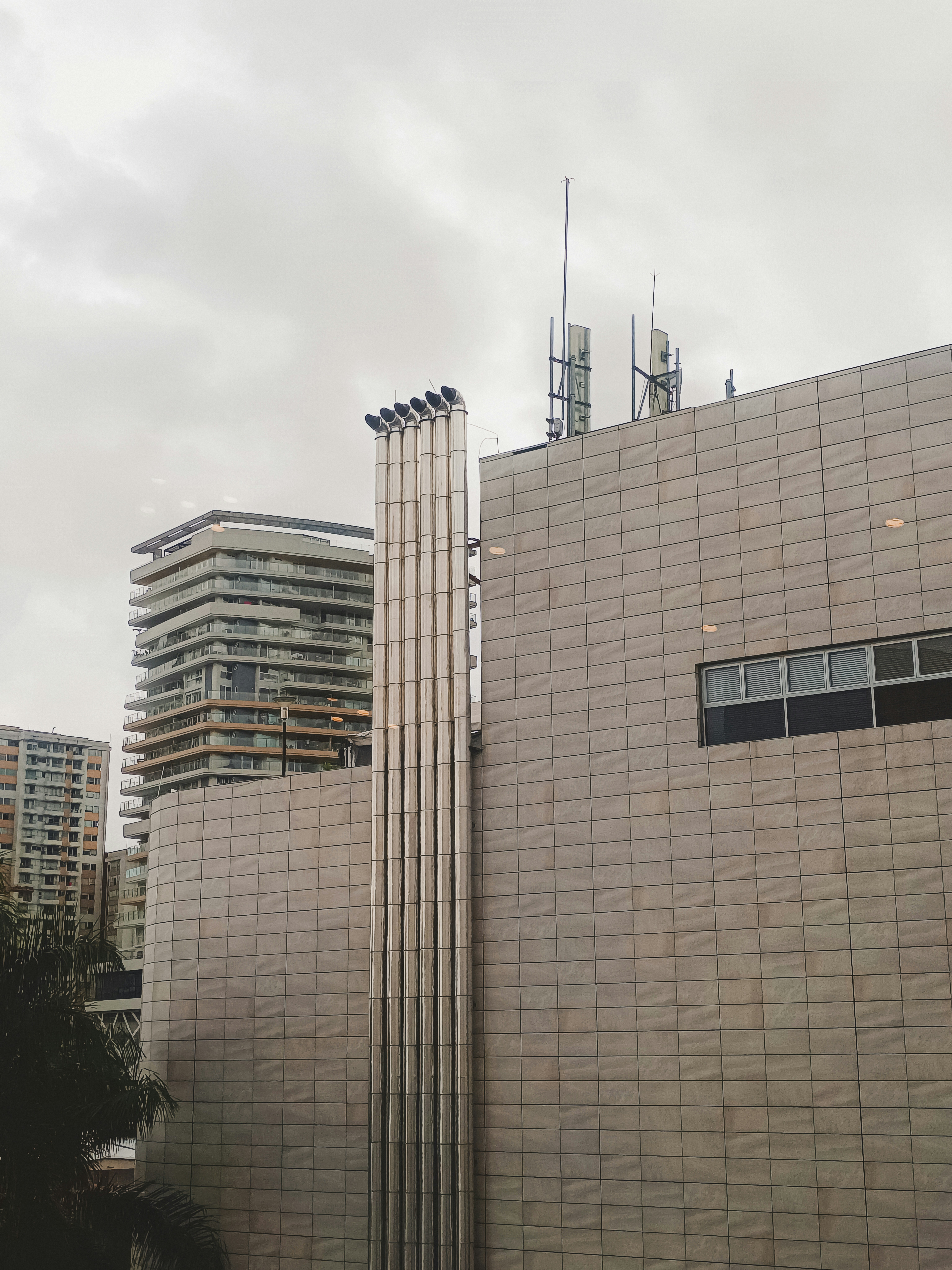A tall building with a clock on the top of it