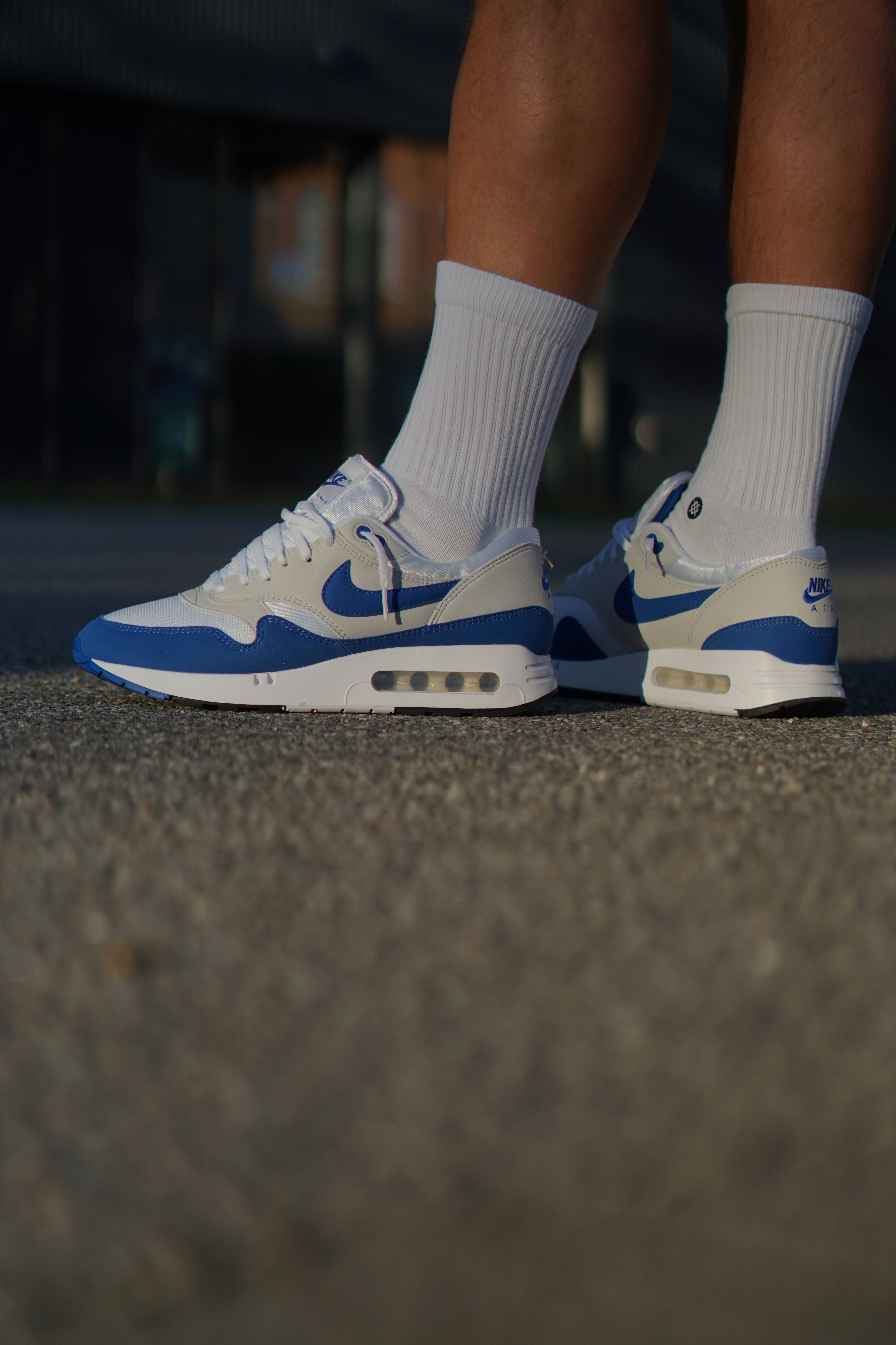 Nike Air Max 1 86 Premium big bubble combined with Stance crewsocks